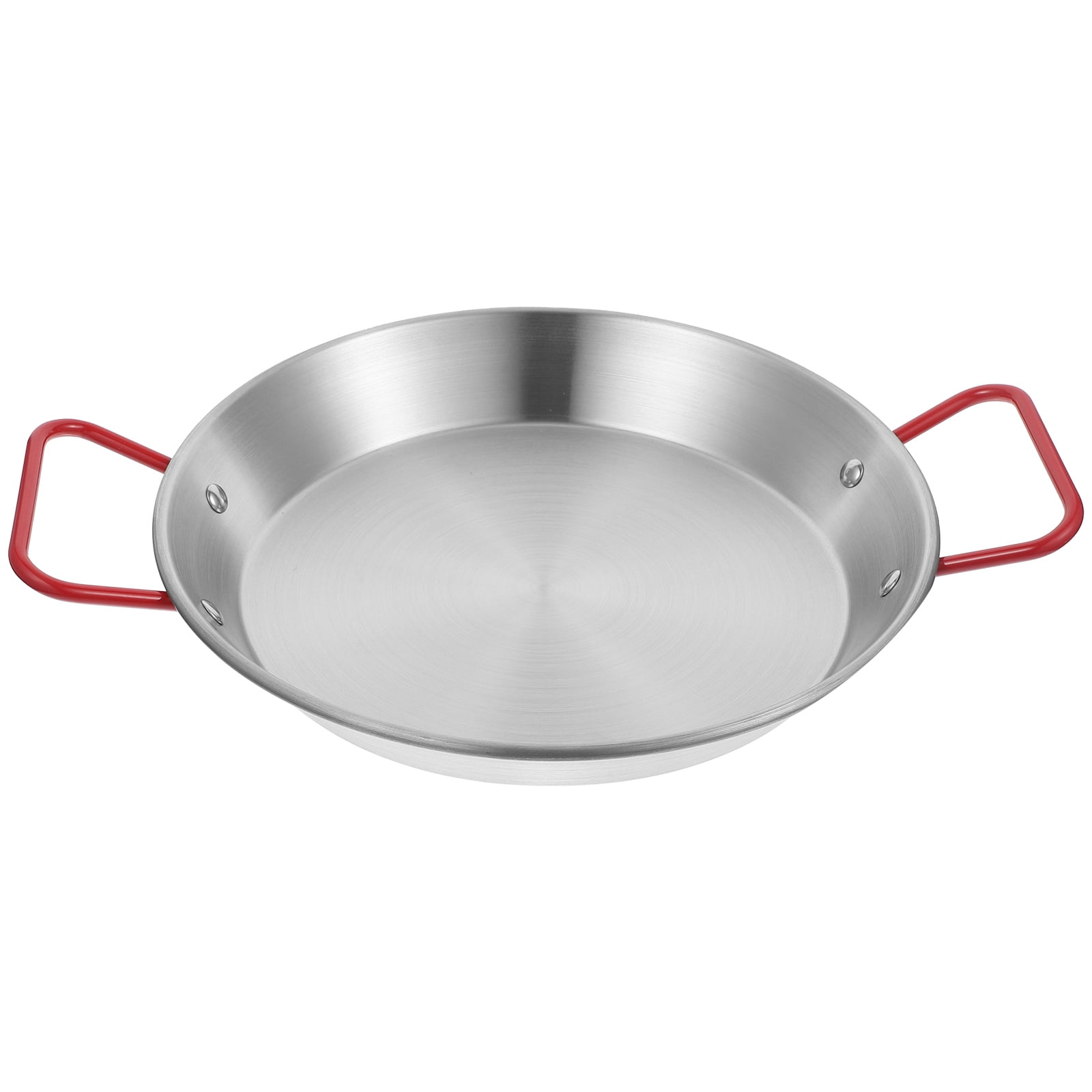 Eease Stainless Steel Nonstick Paella Pan for Home & Restaurant (24CM ...