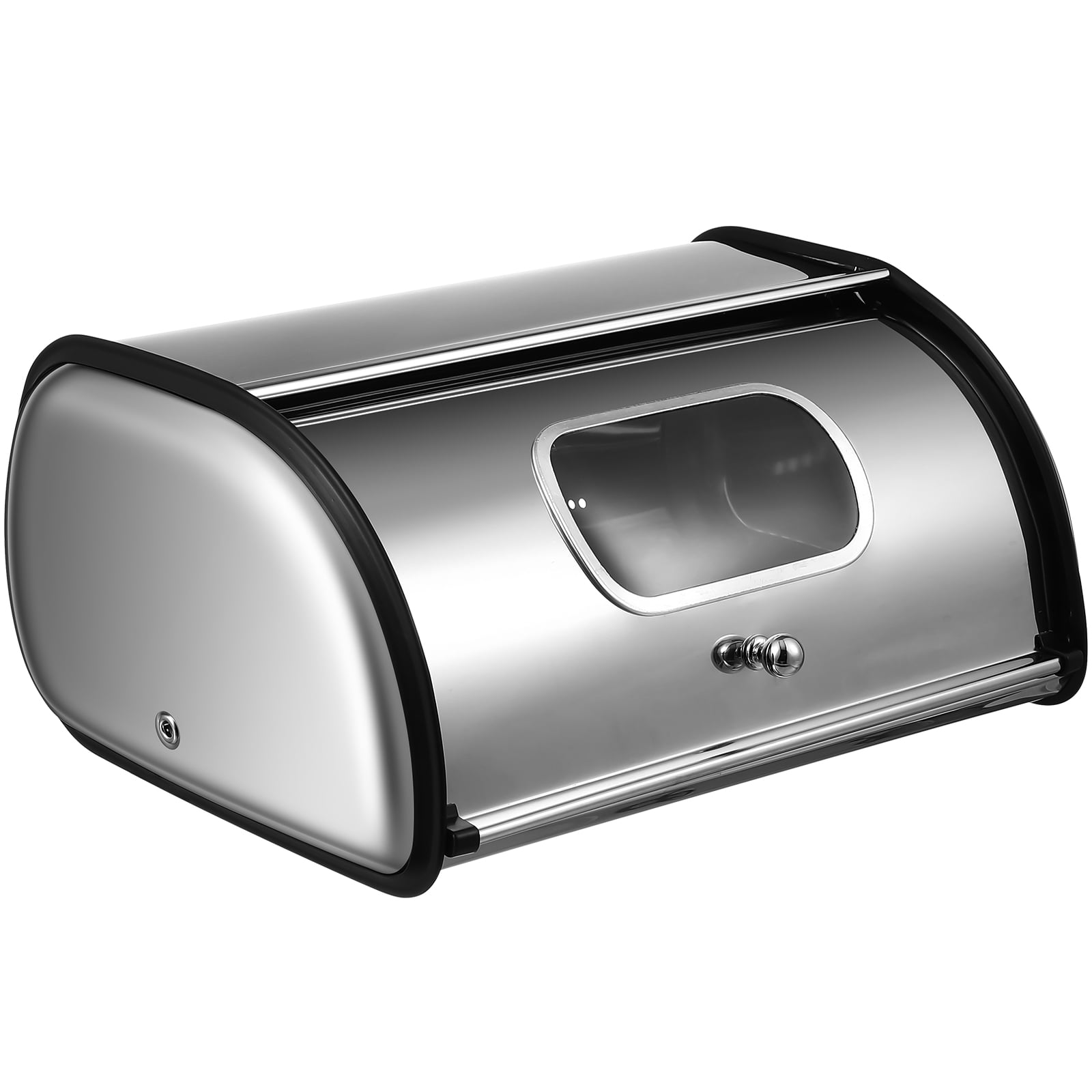Eease Stainless Steel Roll Top Bread Box for Kitchen Countertop ...
