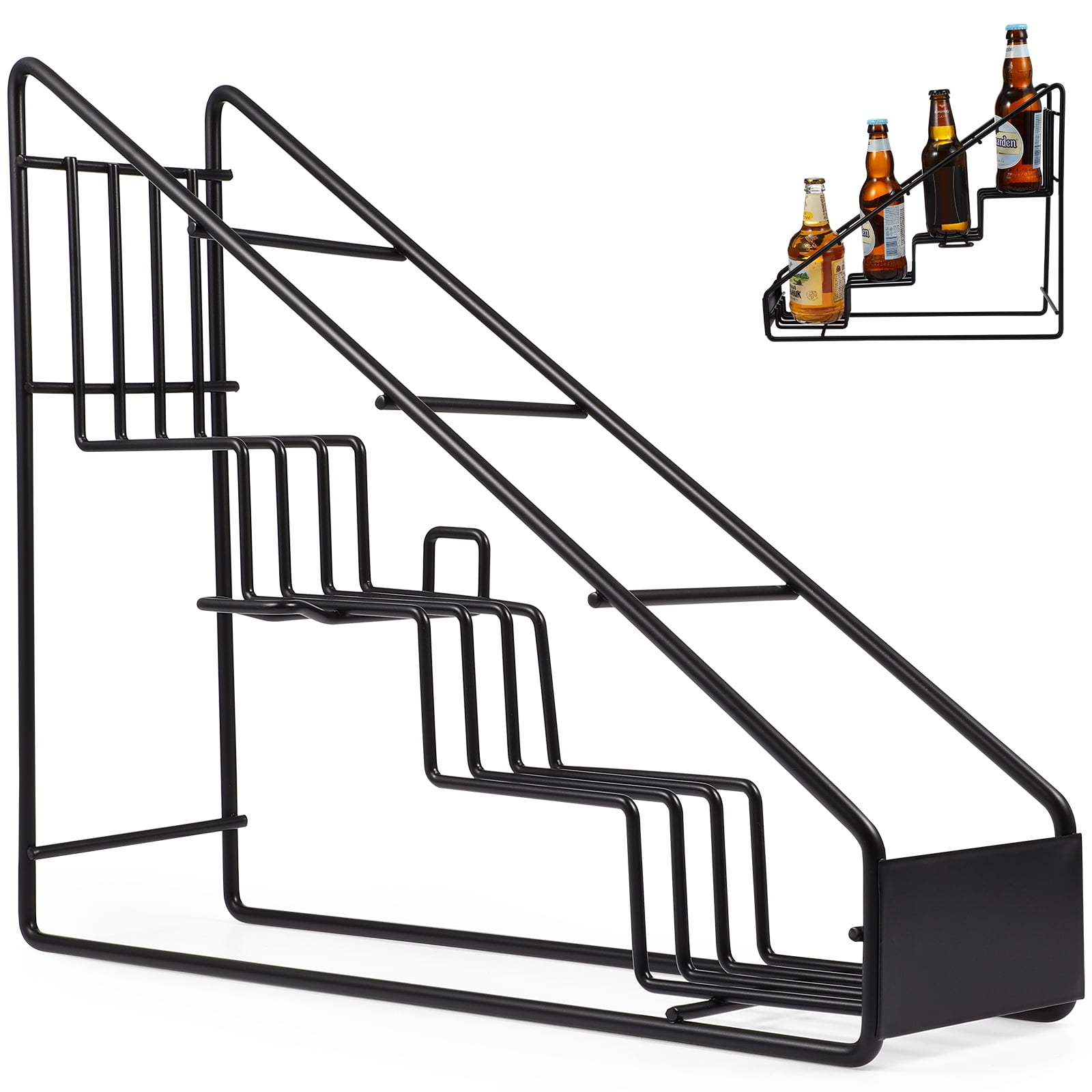 ORDDIART Syrup Stand 1Set 17.3X13.0X4.5in Cafe Storage Rack - Walmart.com