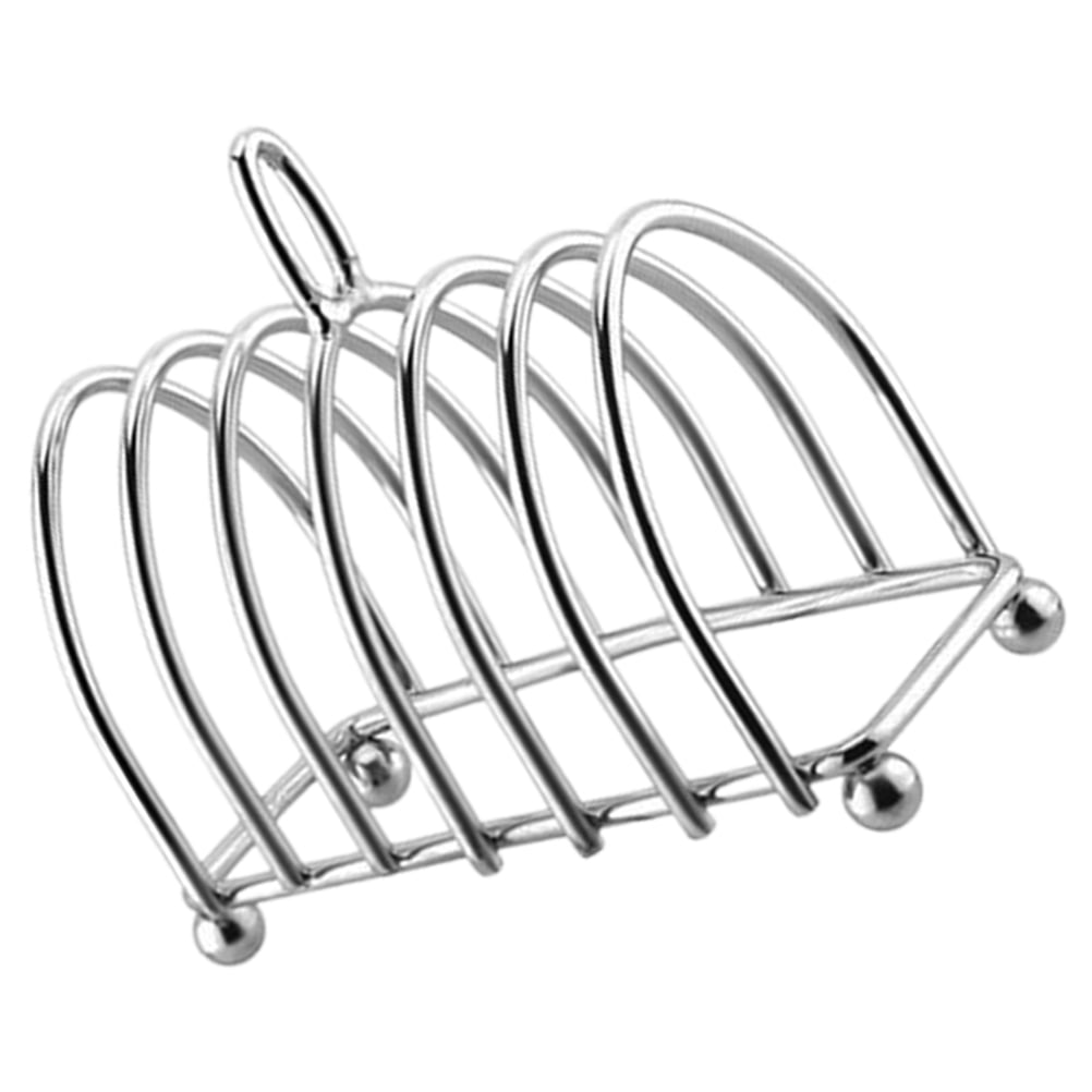 Eease Stainless Steel Toast Rack for 6 Slices - Bread Holder & Cooling ...