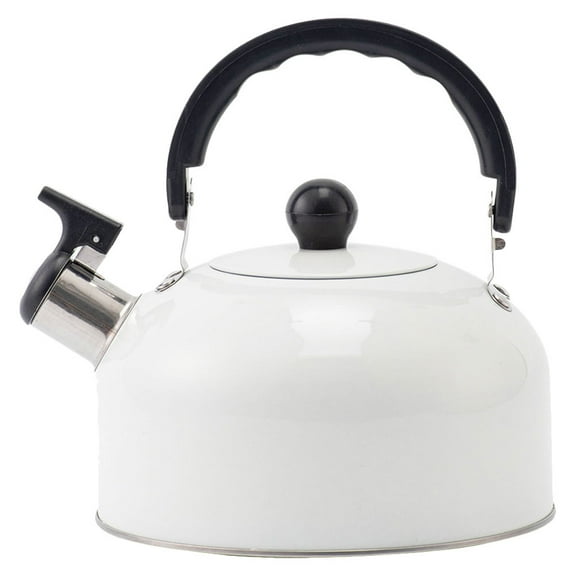 Floral Pattern Stovetop Whistling Tea Kettle Stainless Steel Water Pot ...