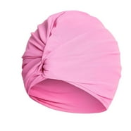 Beemo Swim Bathing Cap Turban Polyester for Women & Girls - Royal Blue ...