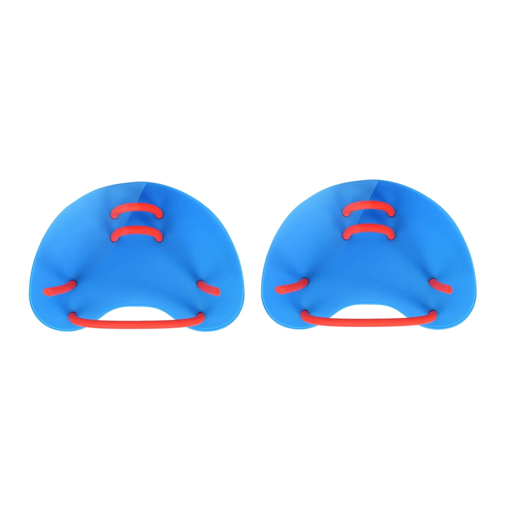 Eease Swim Hand Paddles with Adjustable Straps - Blue - Walmart.com