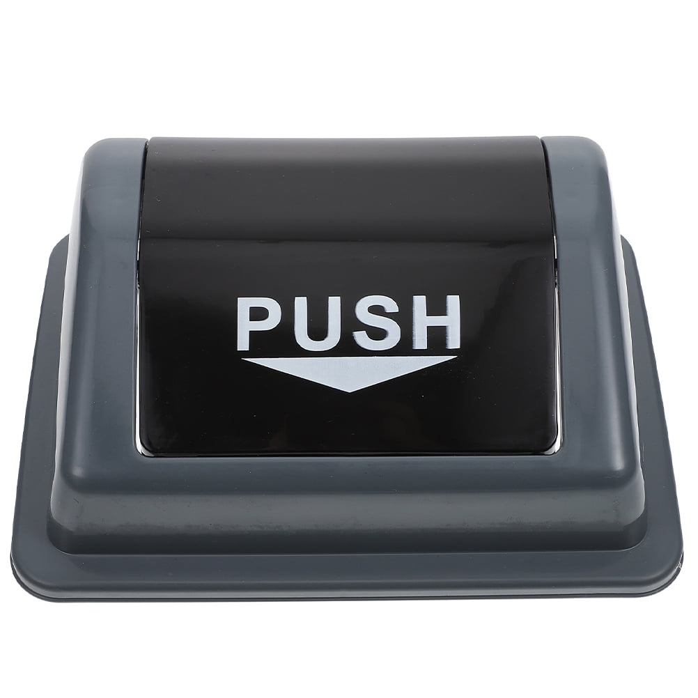 Eease Swing Top Trash Can Lid Replacement - Plastic Garbage Bin Cover ...