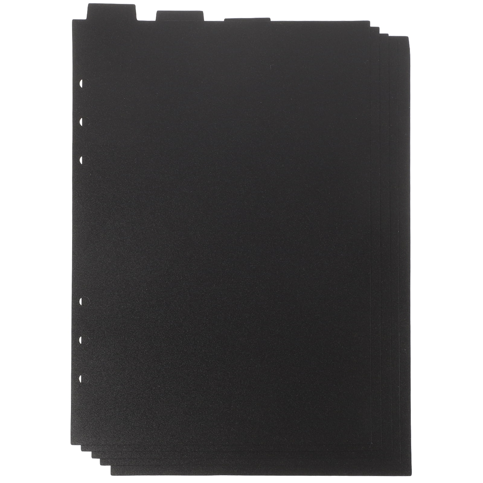 Eease Tofficu 5pcs A5-tab 6 Ring Binder Dividers Plastic Index for ...