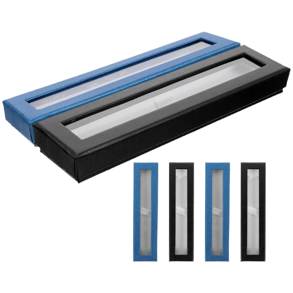 Eease Toficcu Black Pens 6pc Gift Box with Clear Lid - Walmart.com
