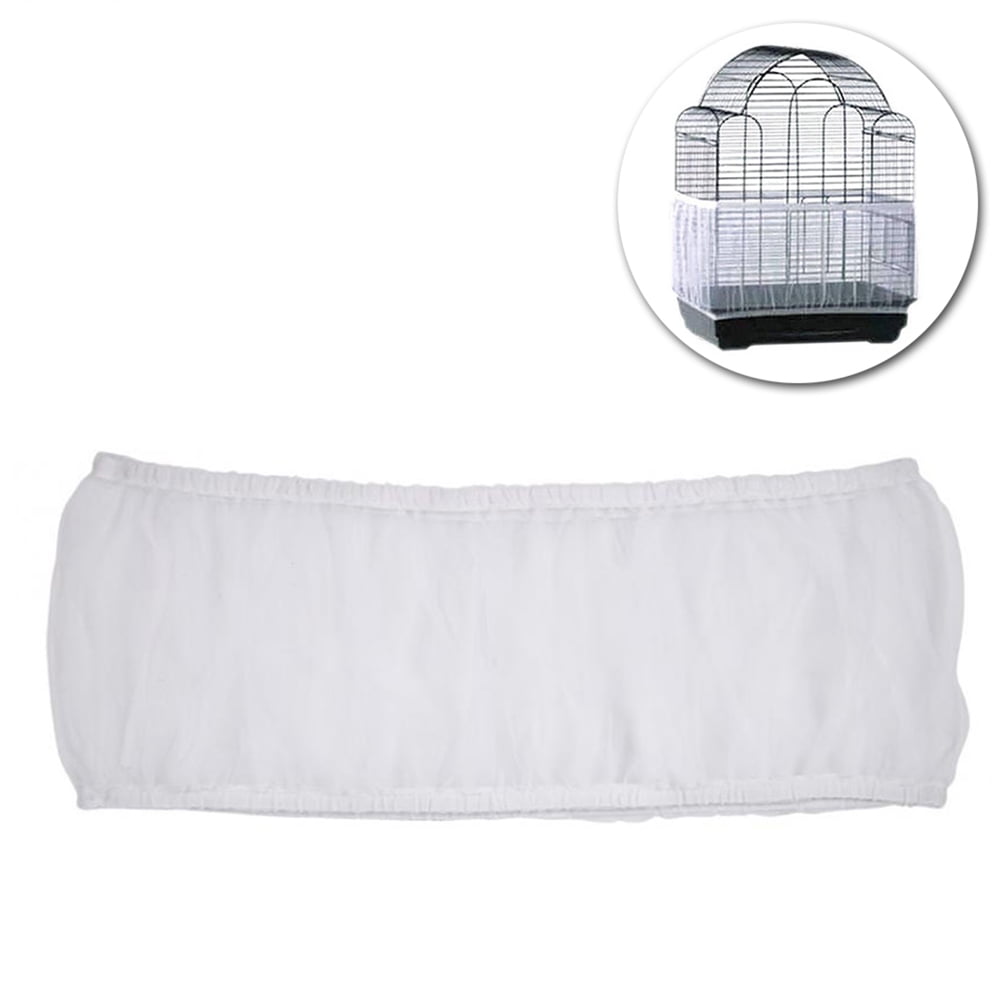 Eease Universal Bird Cage Catcher Bird Guards Catchers (White ...