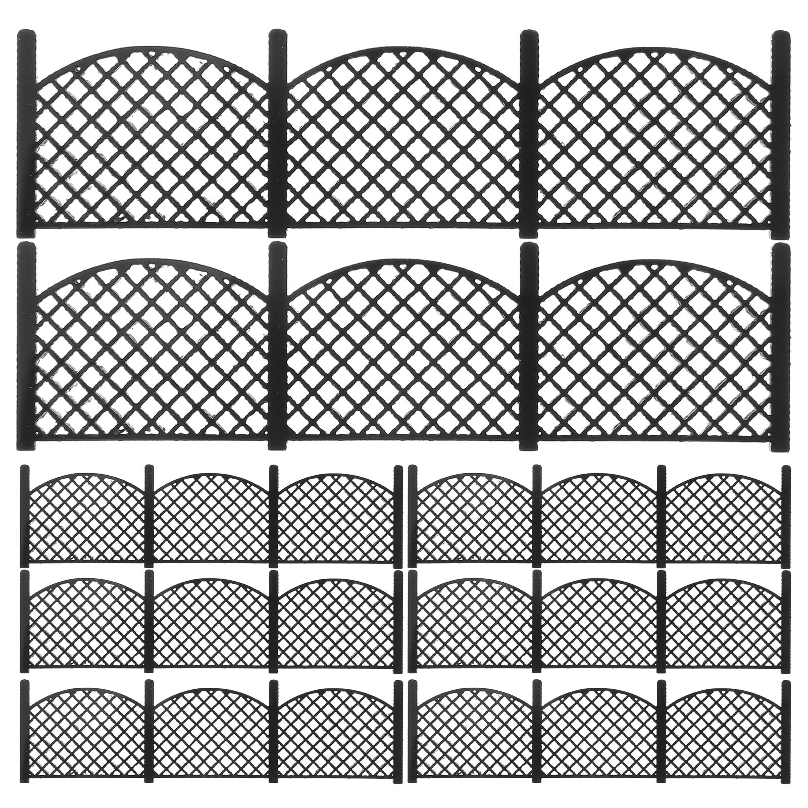 Eease Vintage Decor 8PCS Mini Picket Fence for Garden and Crafts ...