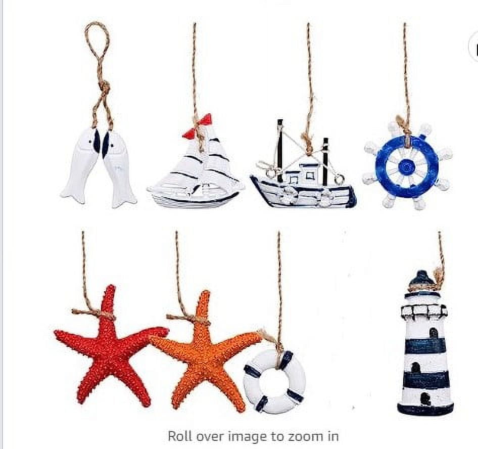 Eease Wall Hanging Nautical Decorative Fish Net Fishing Netting Luau ...