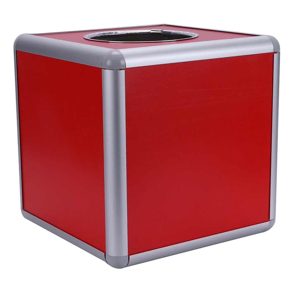 Eease Wall Mount Mailbox Raffle Box 25cm Square Lottery Game Container ...