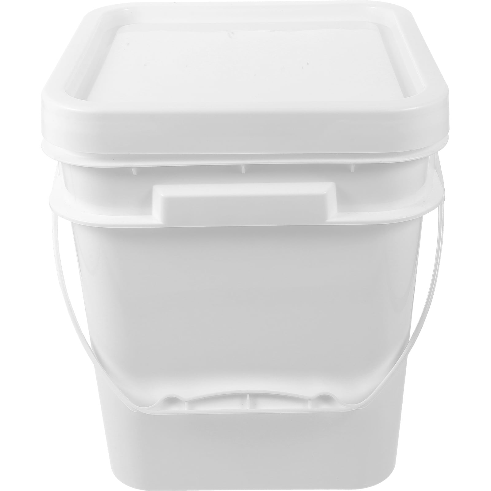 Eease White Plastic Pails with Handle and Lids - 10L - Walmart.com