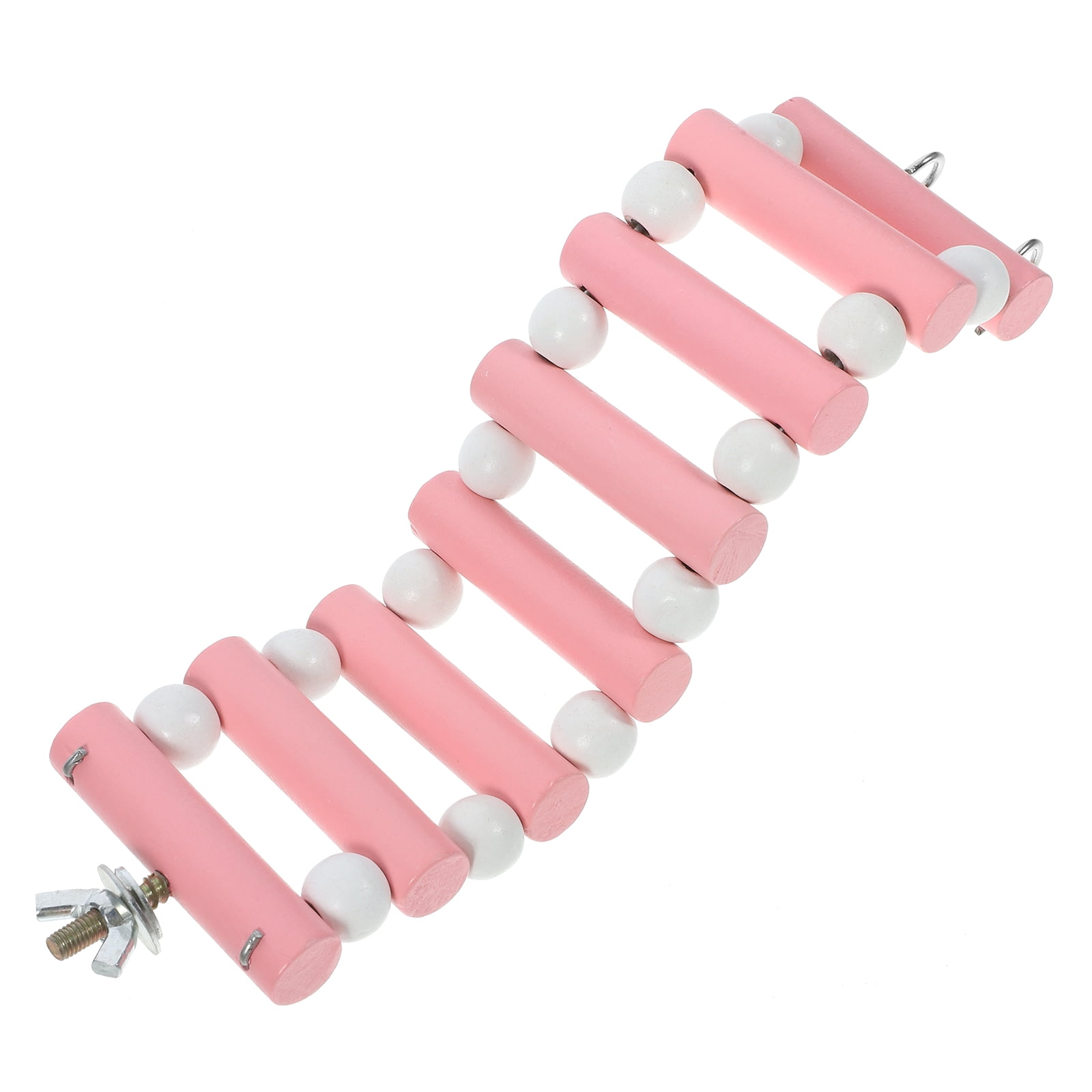 Eease Wooden Hamster Ladder Bridge Small Animal Climbing Ladder Rat ...