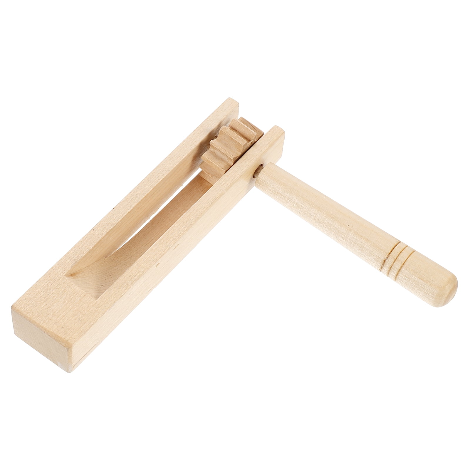 ORDDIART Ratchet Noise Maker Wooden Material 1Pack 5.9X5.5X0.7In ...