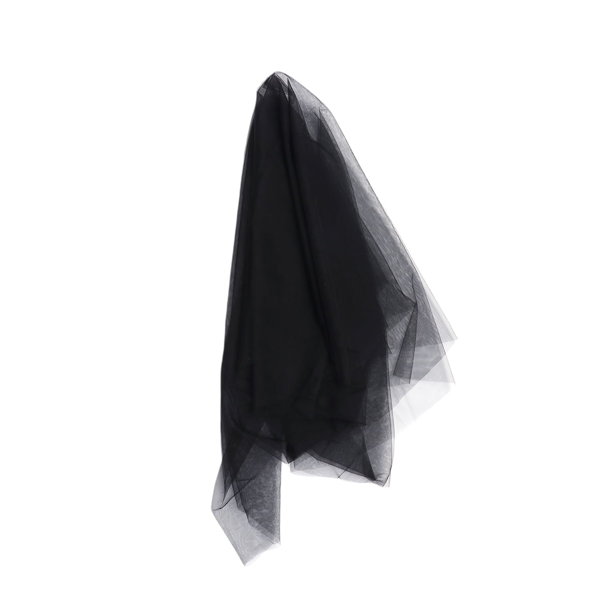 Eease black veil Black Wedding Bridal Veil Short Tulle Veils Wedding ...