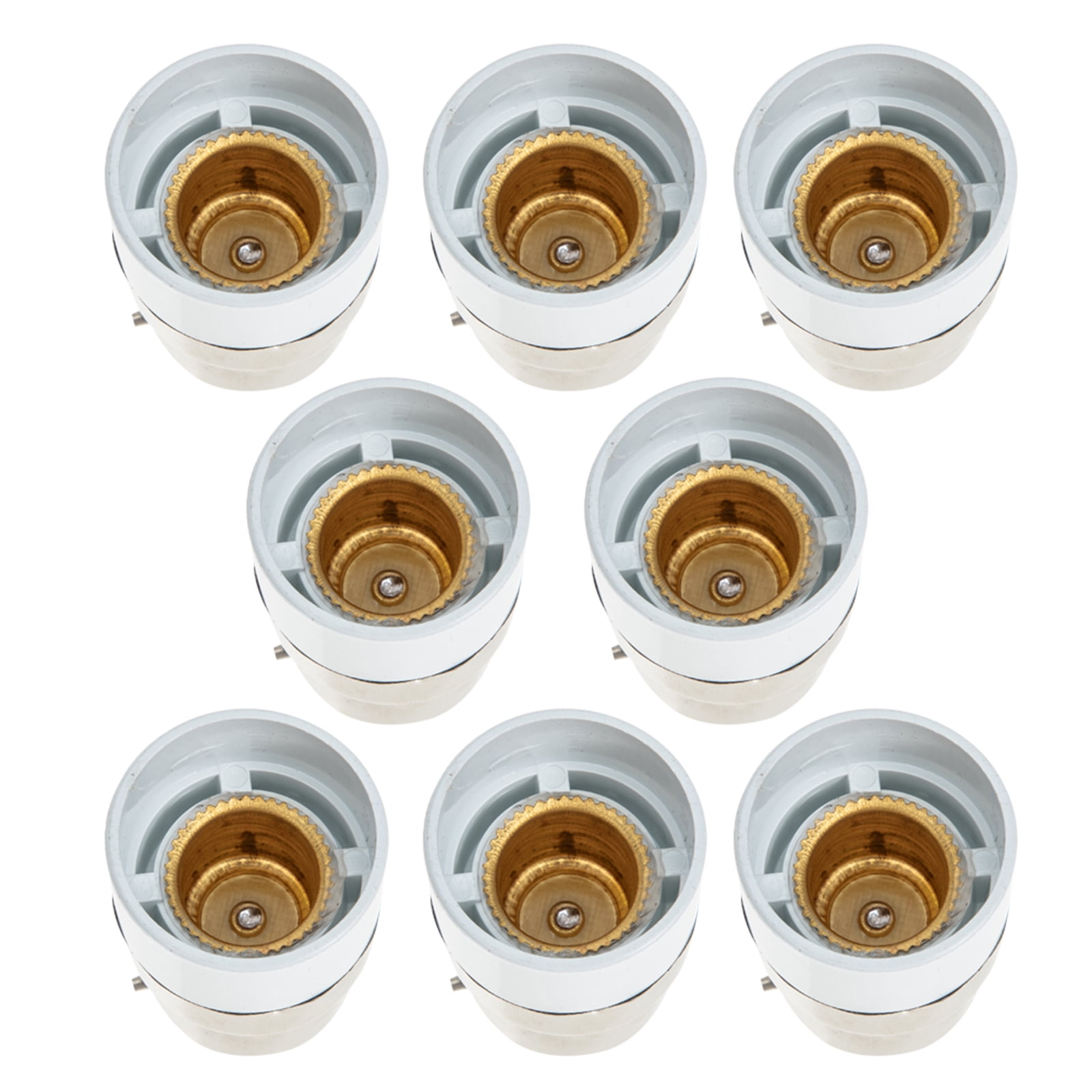 Eease light socket adapter 8pcs Light Socket Adapter B22 to E14 Socket ...