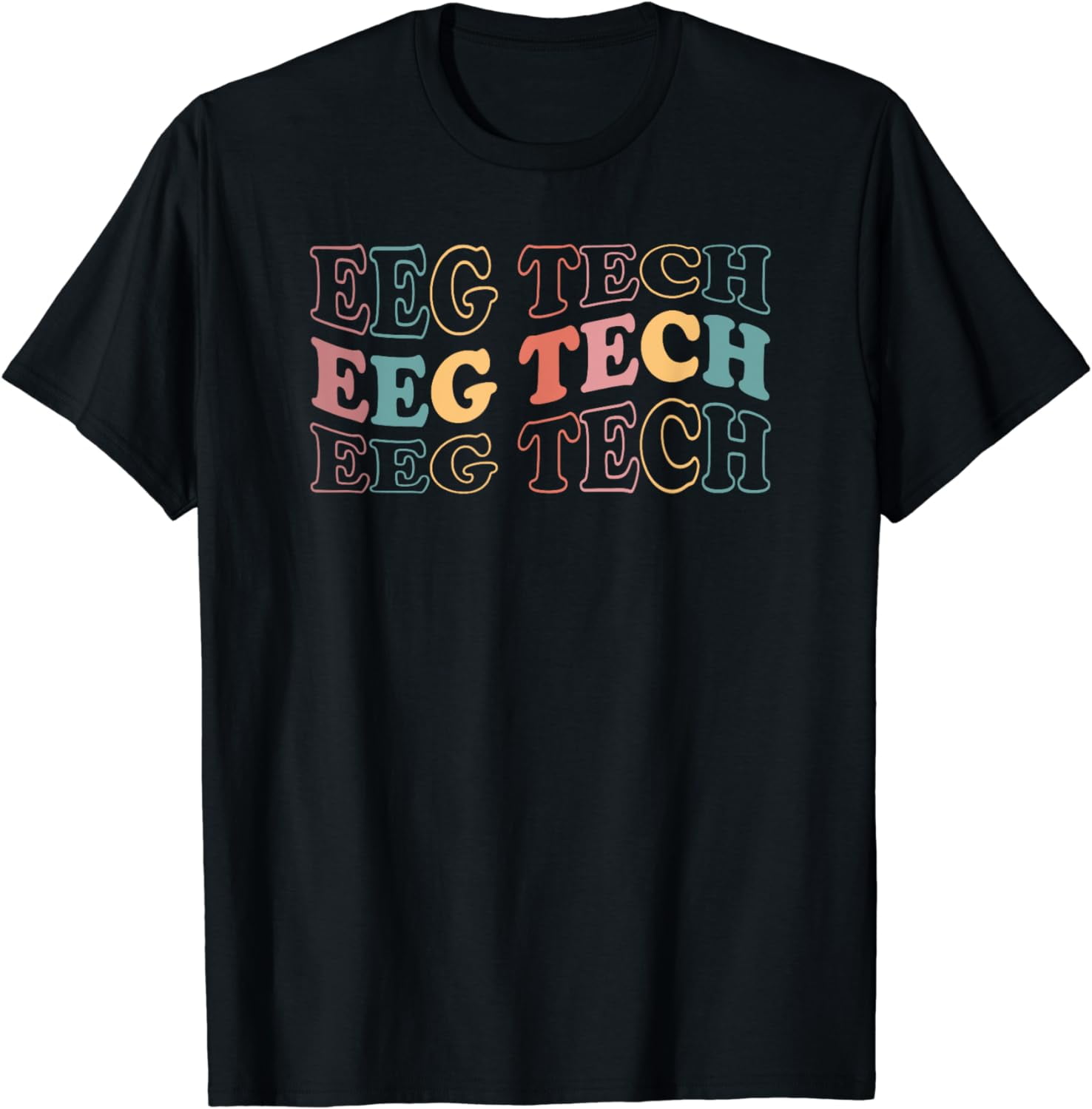 Eeg Tech, Funny Camper Gift, Neurology, Brain Waves T-Shirt - Walmart.com