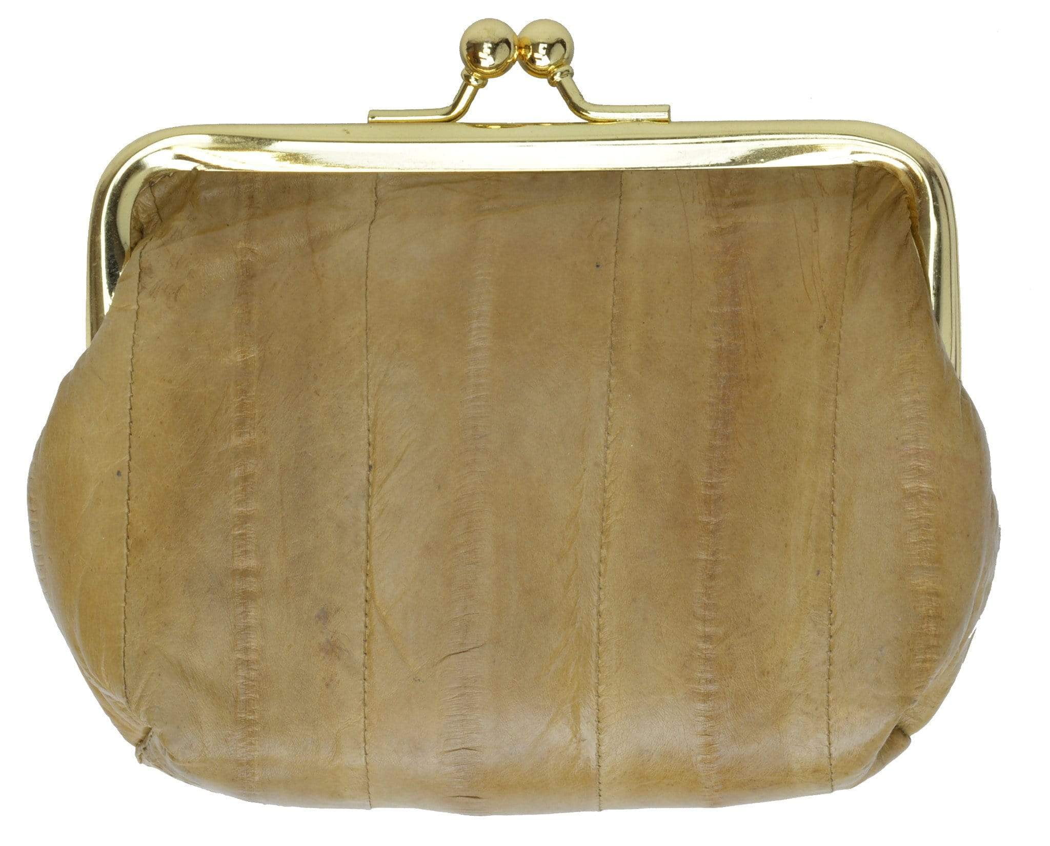 Eel skin Leather Coin Purse Snap Closure E 905 © - Walmart.com