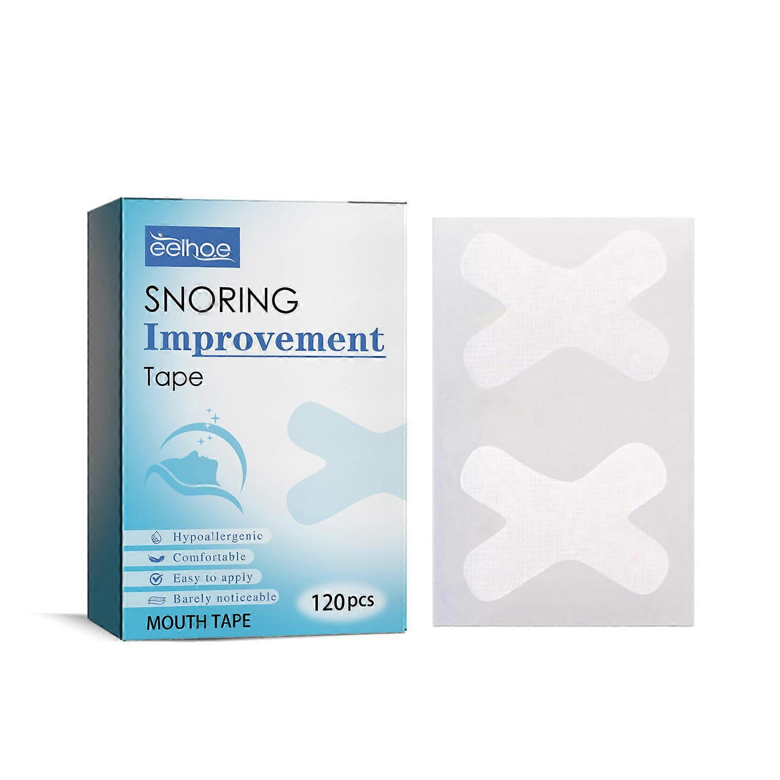 Eelhoe Anti Snoring Tape Sleeping Sealing Anti-snoring Open Mouth Breathing Care Sleep Closed ...