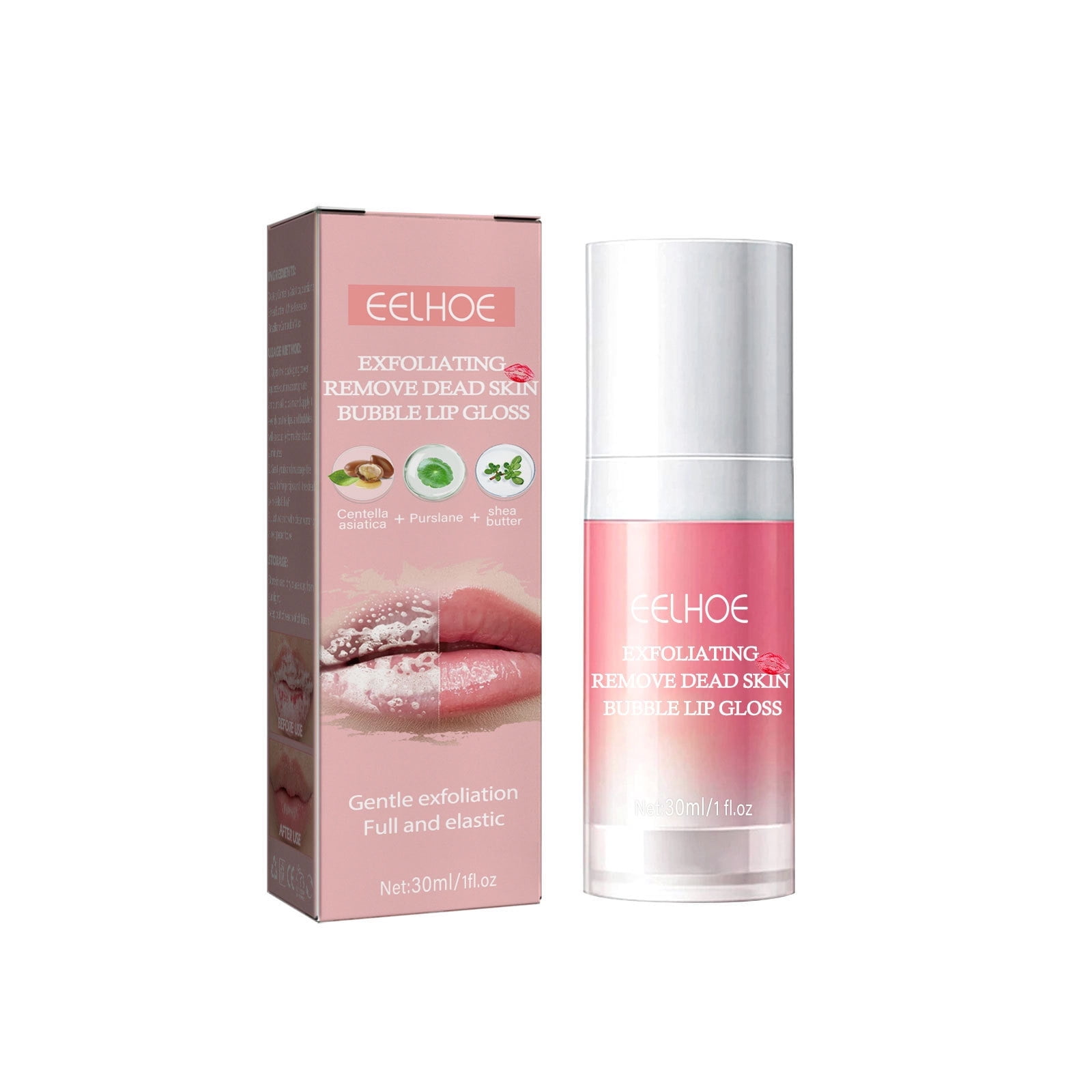 Eelhoe Exfoliating Bubble Lip Balm Anti-Chapping Moisture Replenishment ...