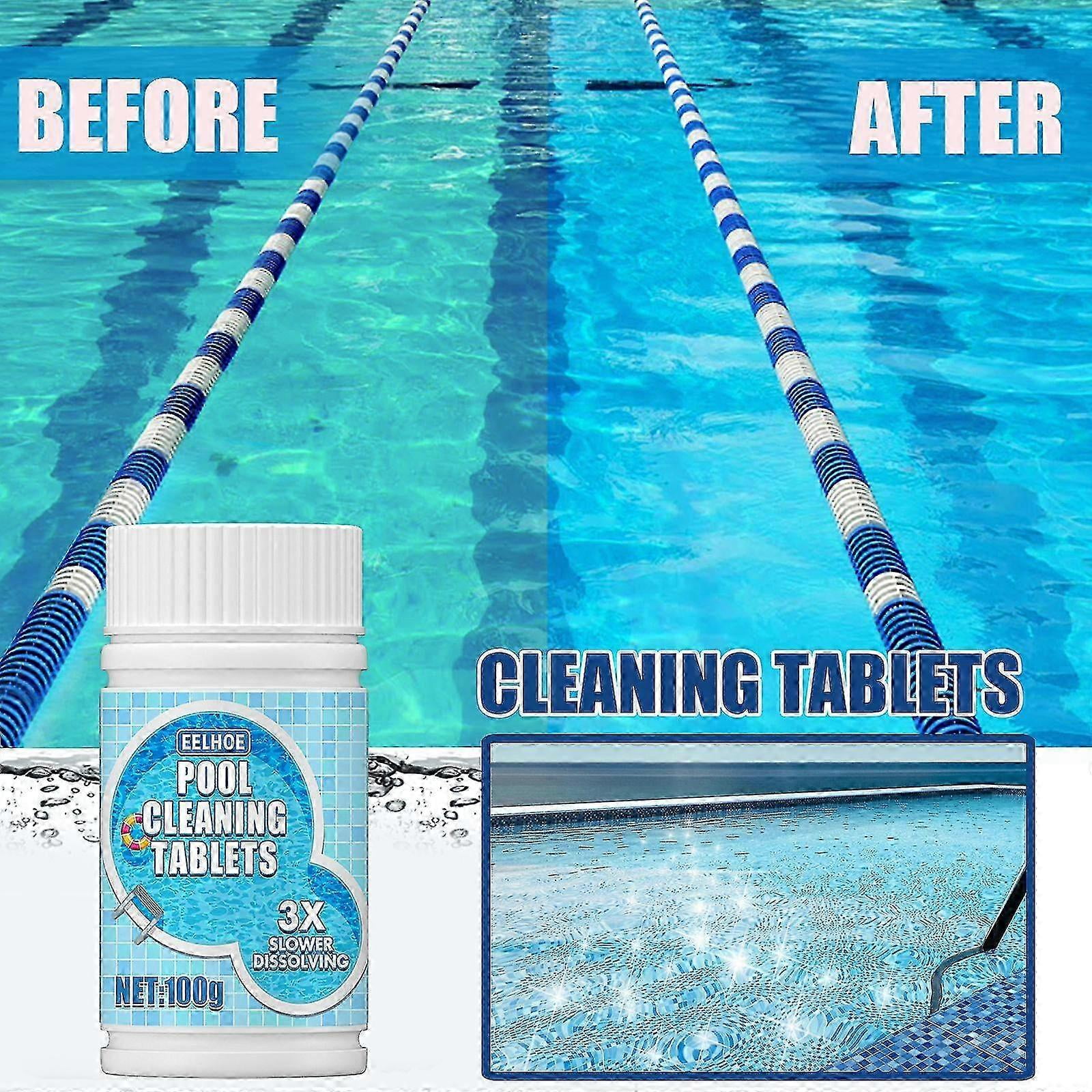 Eelhoe Pool Effervescent Cleaning Tablets Remove Bacteria And Clean The ...