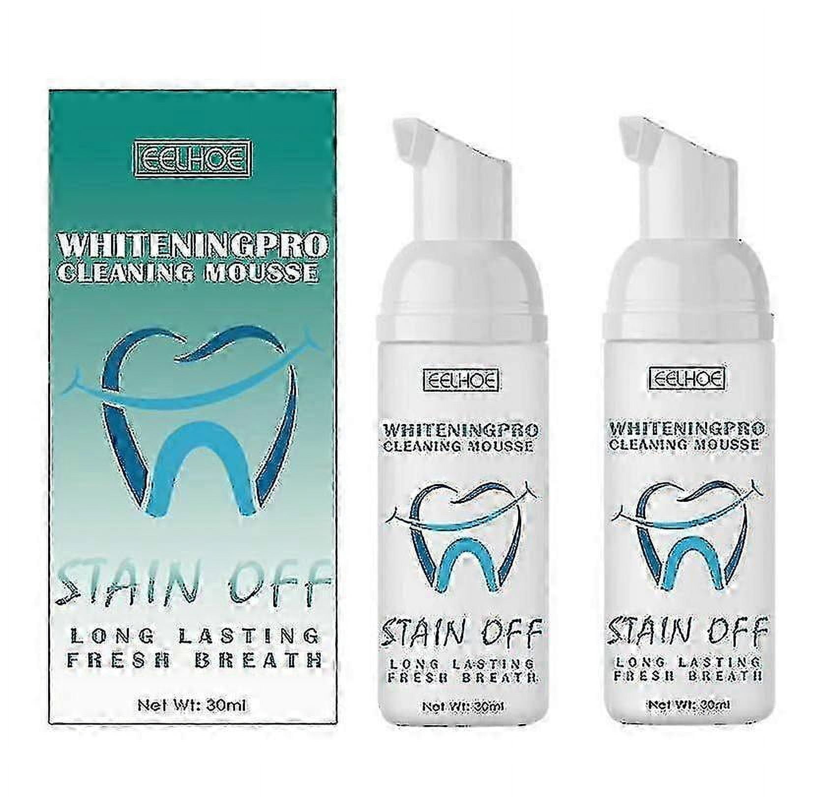 Eelhoe Teeth Brightening Cleaning Mousse Deep Cleaning Teeth Stains ...