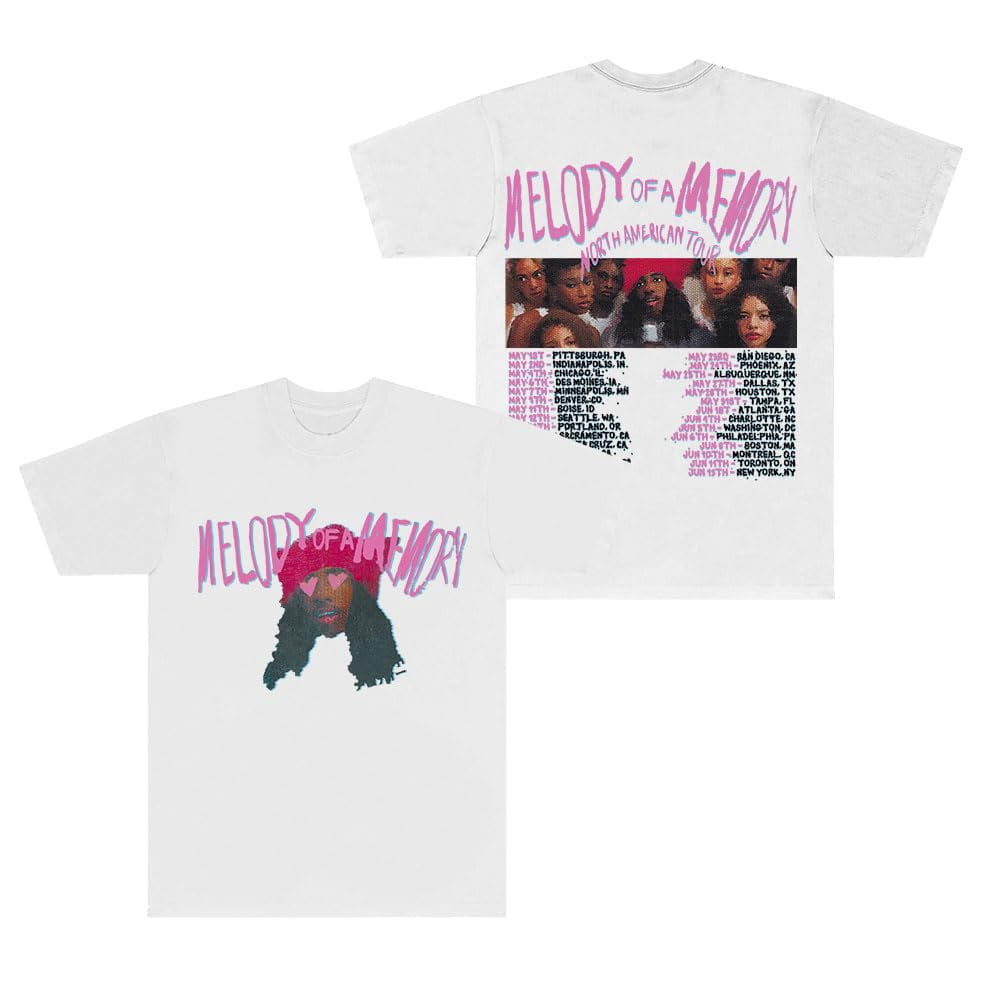 Eem Triplin Melody Of A Memory Tour 2025 T-Shirt Unisex Short Sleeve ...