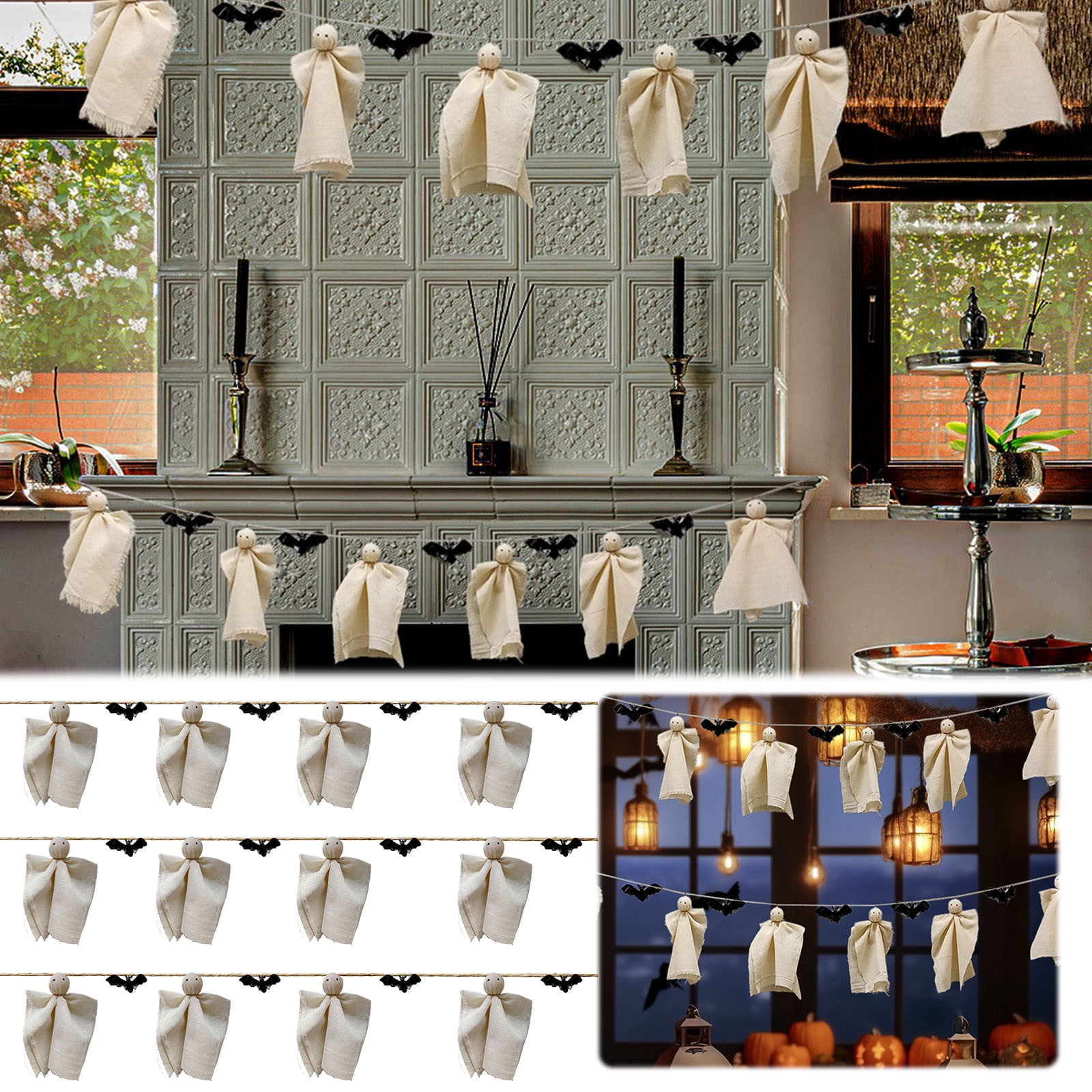 "Eerie Display Lifesize Human For Yard Skeleton Decoration And Ghostly ...