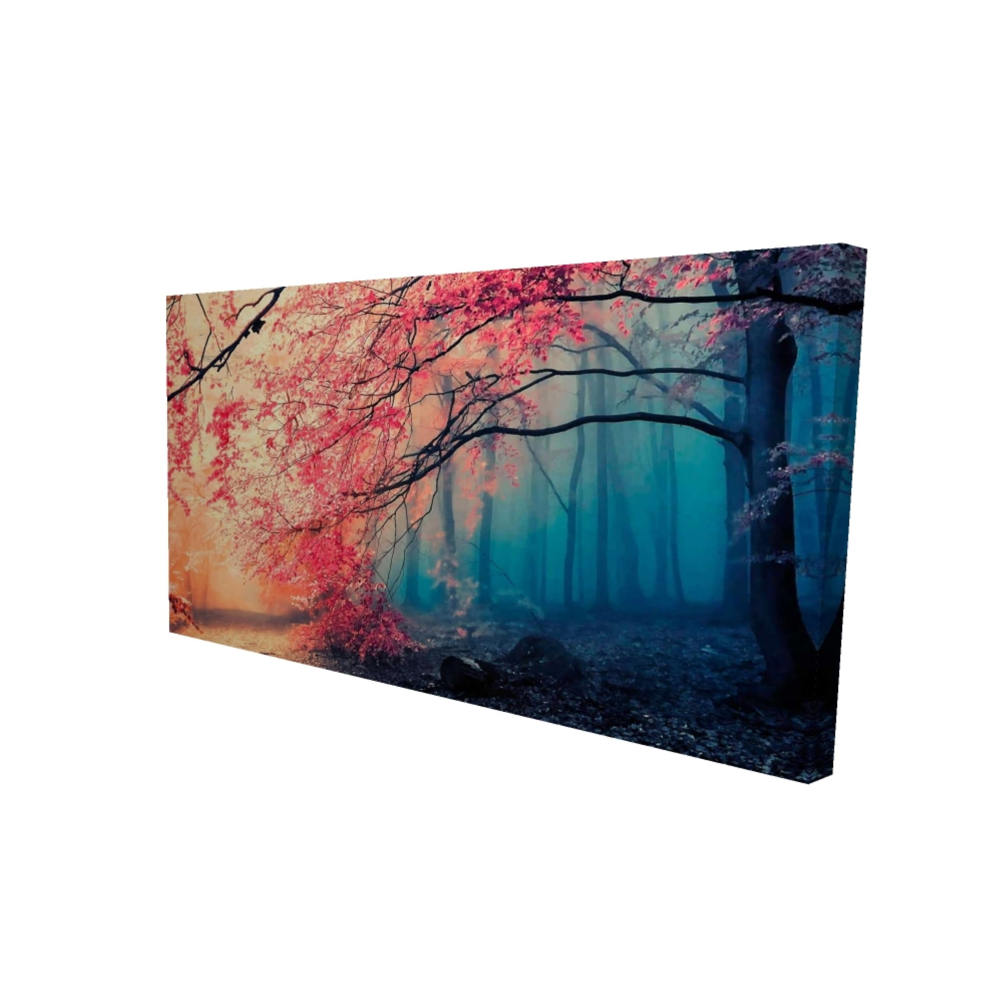 Eerie Forest - Print on canvas by Begin Edition - Walmart.com