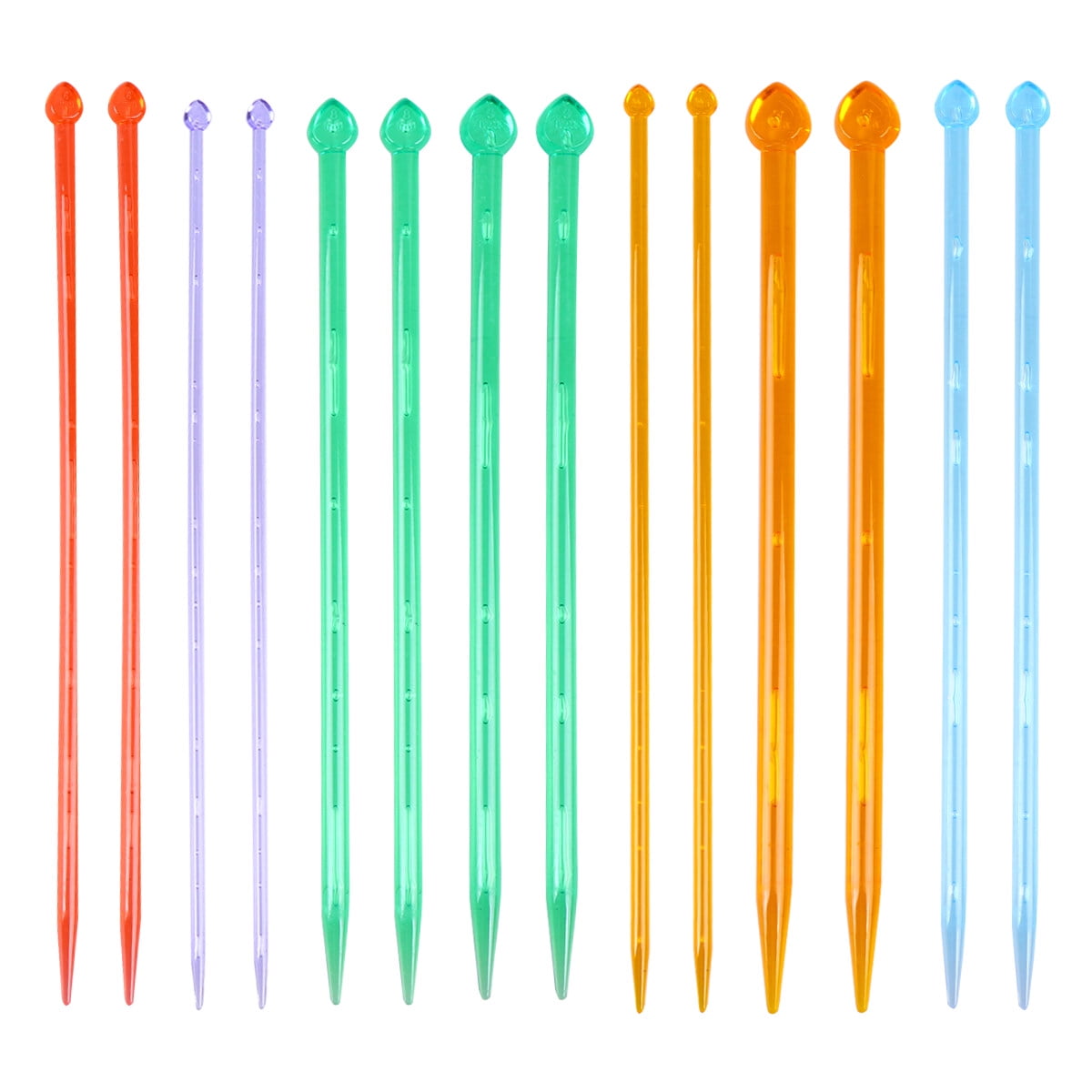Eeristq 1 Set Acrylic Knitting Rod Durable Knitting Stick Knitting ...