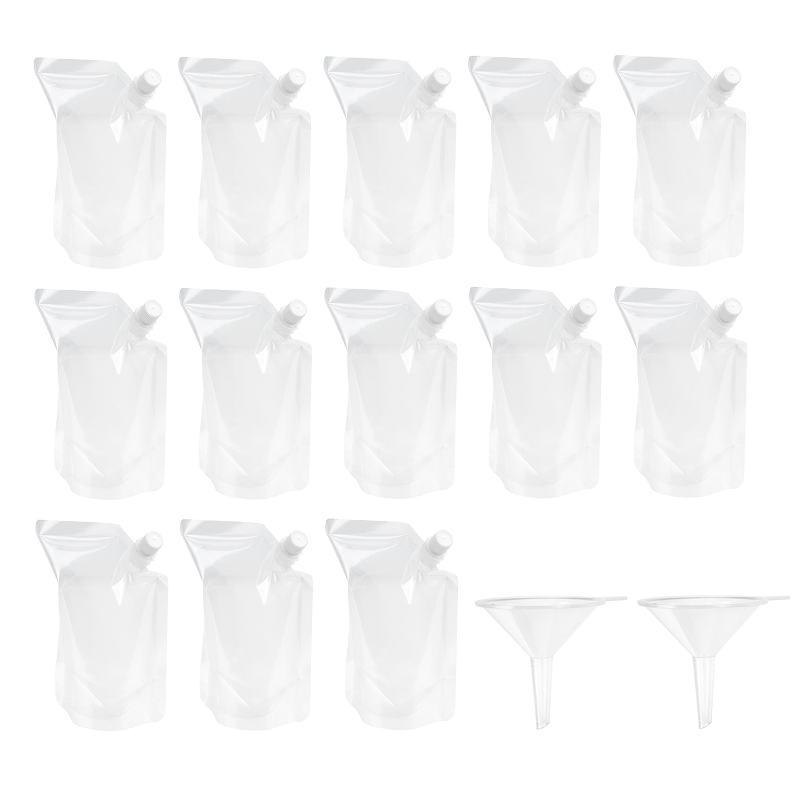 Eeristq 1 Set Portable Liquor Bag Plastic Liquor Flask Plastic Alcohol ...