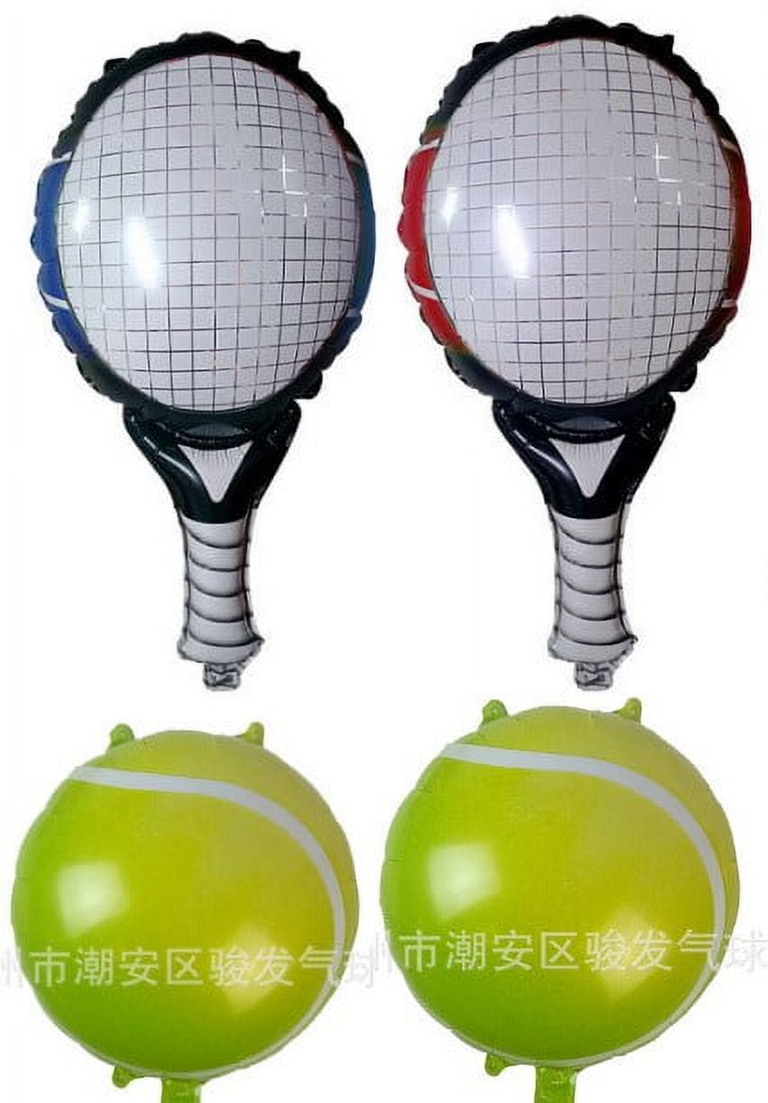 1 Set Tennis Balloons and Rackets for Bachelorette Party Decorations ...