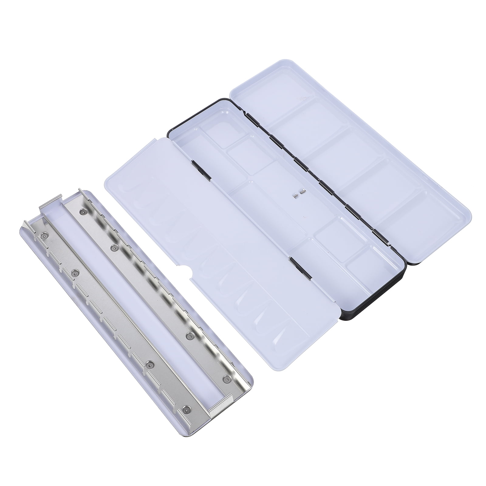 Eeristq 1Pc Empty Watercolor Tin Large Watercolor Storage Box Metal ...