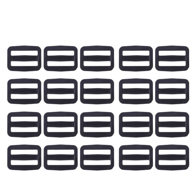 Eeristq 20 Pcs Plastic Single Hole Spring Stop Clothing Tent Drawstring Rope Toggle String Cord