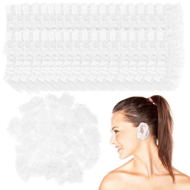 Eeristq 200 Pcs Disposable Ear Covers for Shower Ear Protectors for ...