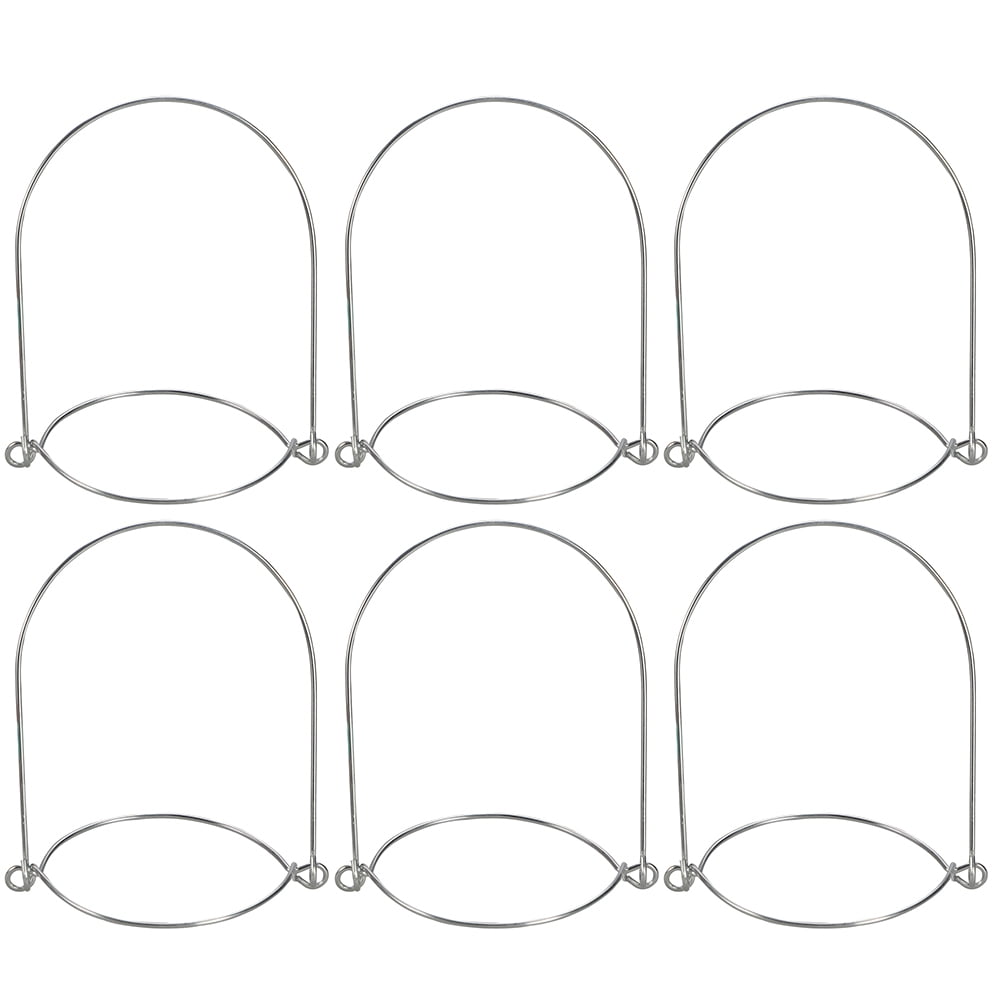 Eeristq 6pcs Jar Handles Hanger Tinplate Wire Hanger Glass Jar Hangers ...