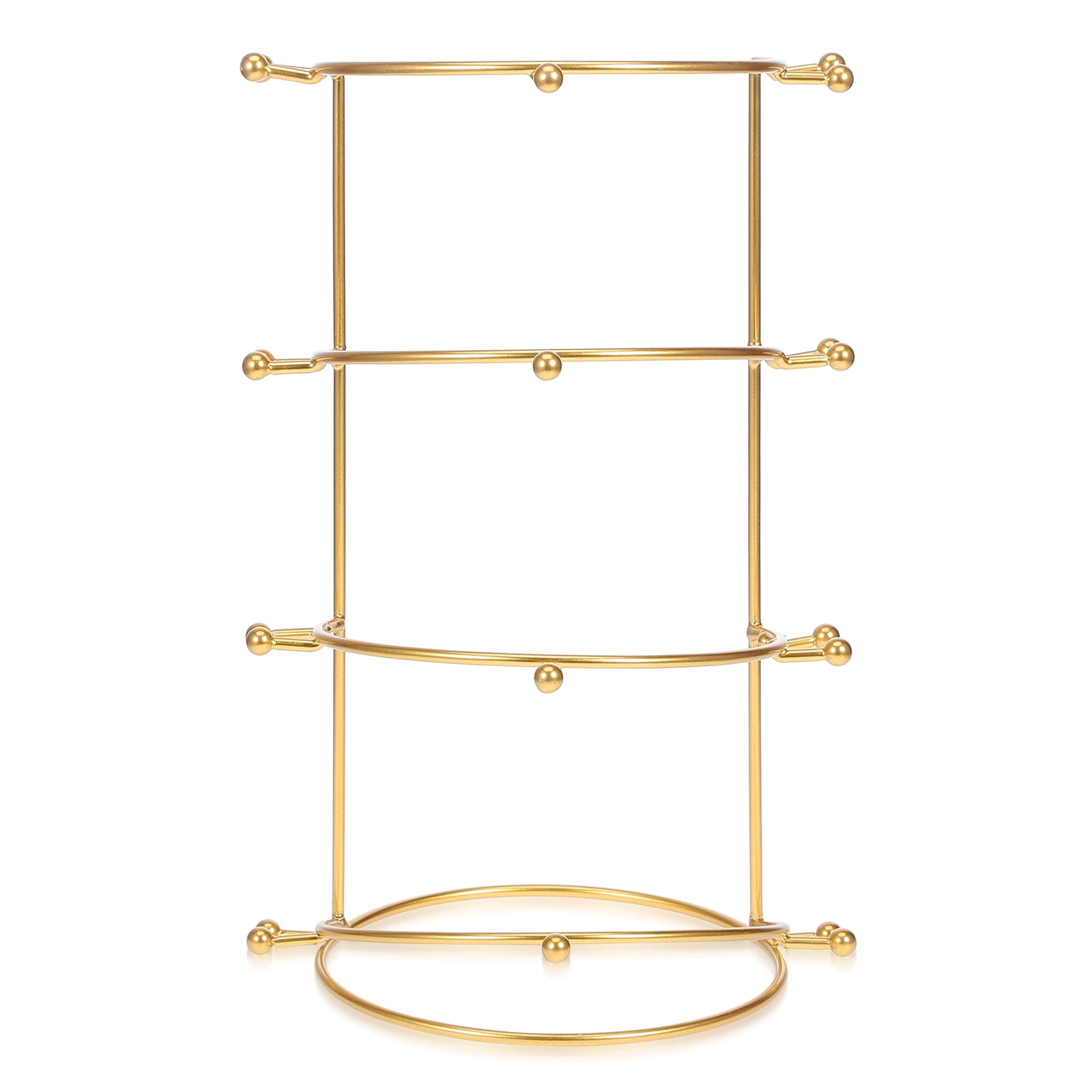 Eeristq Bridal Crown Display Metal Rack 4-tier Crown Display Stand ...