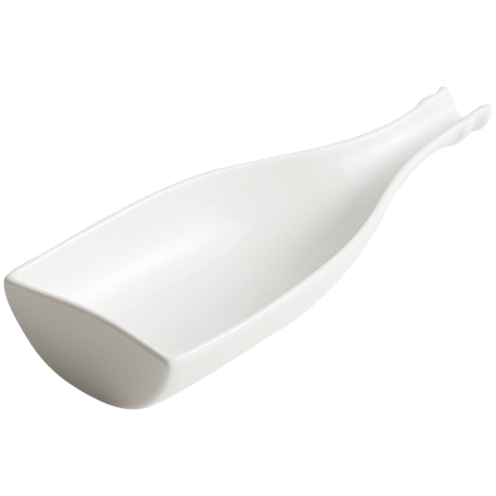 Eeristq Wine Bottle Shape Plate Delicate Food Dish Ceramic Food ...