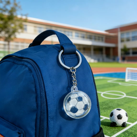 Eespoir 2026 Acrylic Soccer Keychain, Mini Football Fan Merchandise Key ...