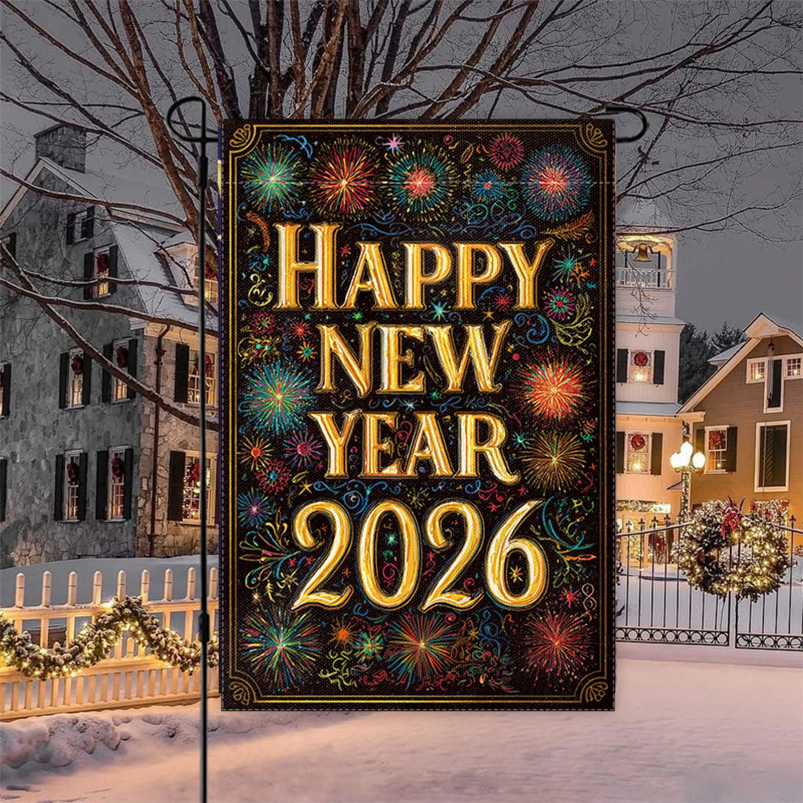 Eespoir 2026 Garden Flag, Home Garden Party Decoration, Seasonal Yard ...