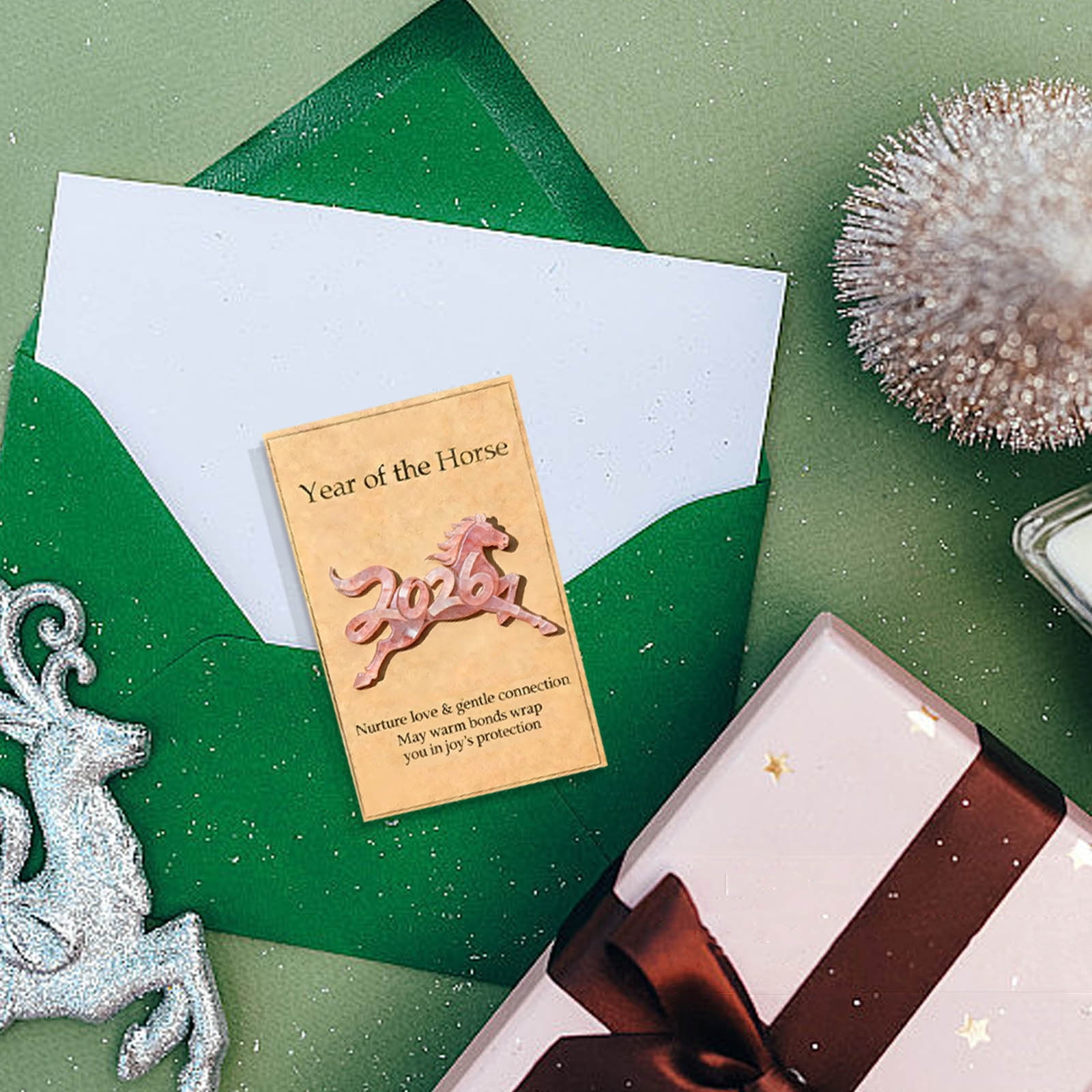 Eespoir 2026 Lucky Decoration, Good Luck Charm, Fortune Ornament, for ...