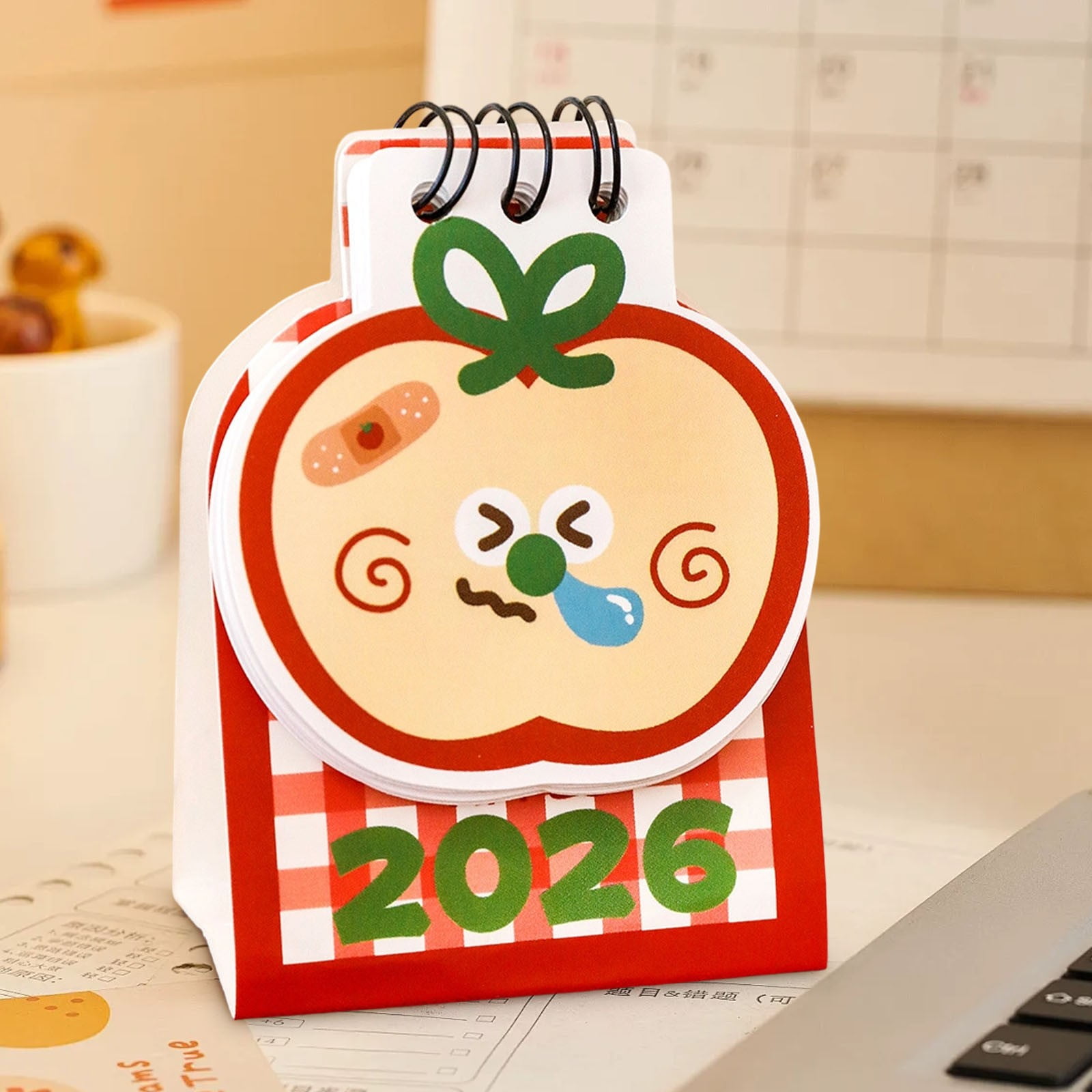 Eespoir 2026 Mini Desktop Calendar, Small Desk Planner Calendar, Daily ...