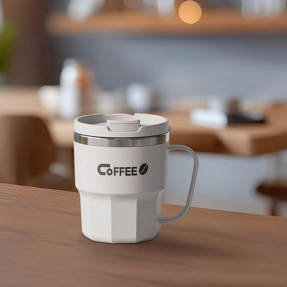 Eespoir 304 Stainless Steel Double-layer Mug, Thermal Insulated Cup ...