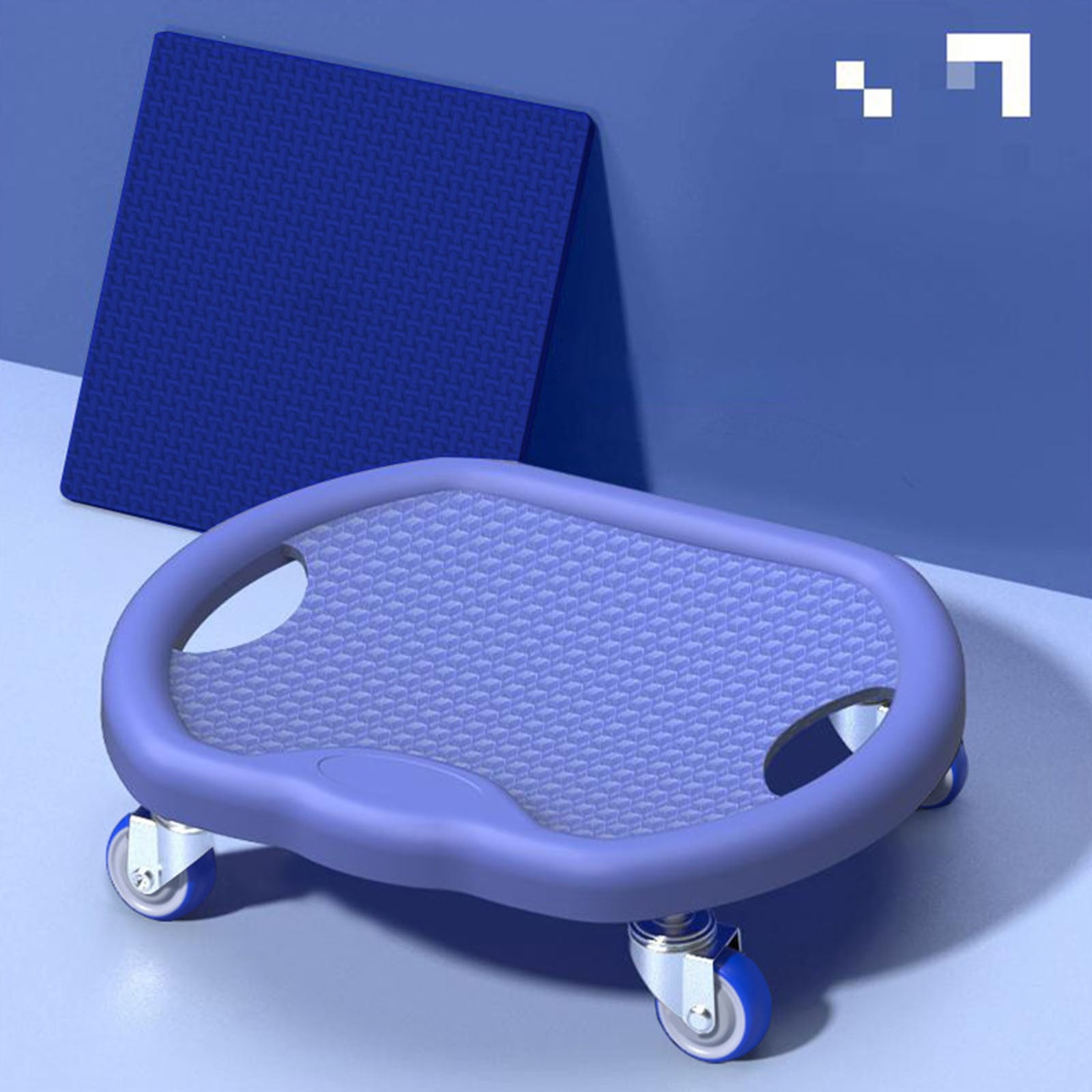 Eespoir Ab Roller Wheel Board, Abdominal Wheel Board with Silent Wheel ...