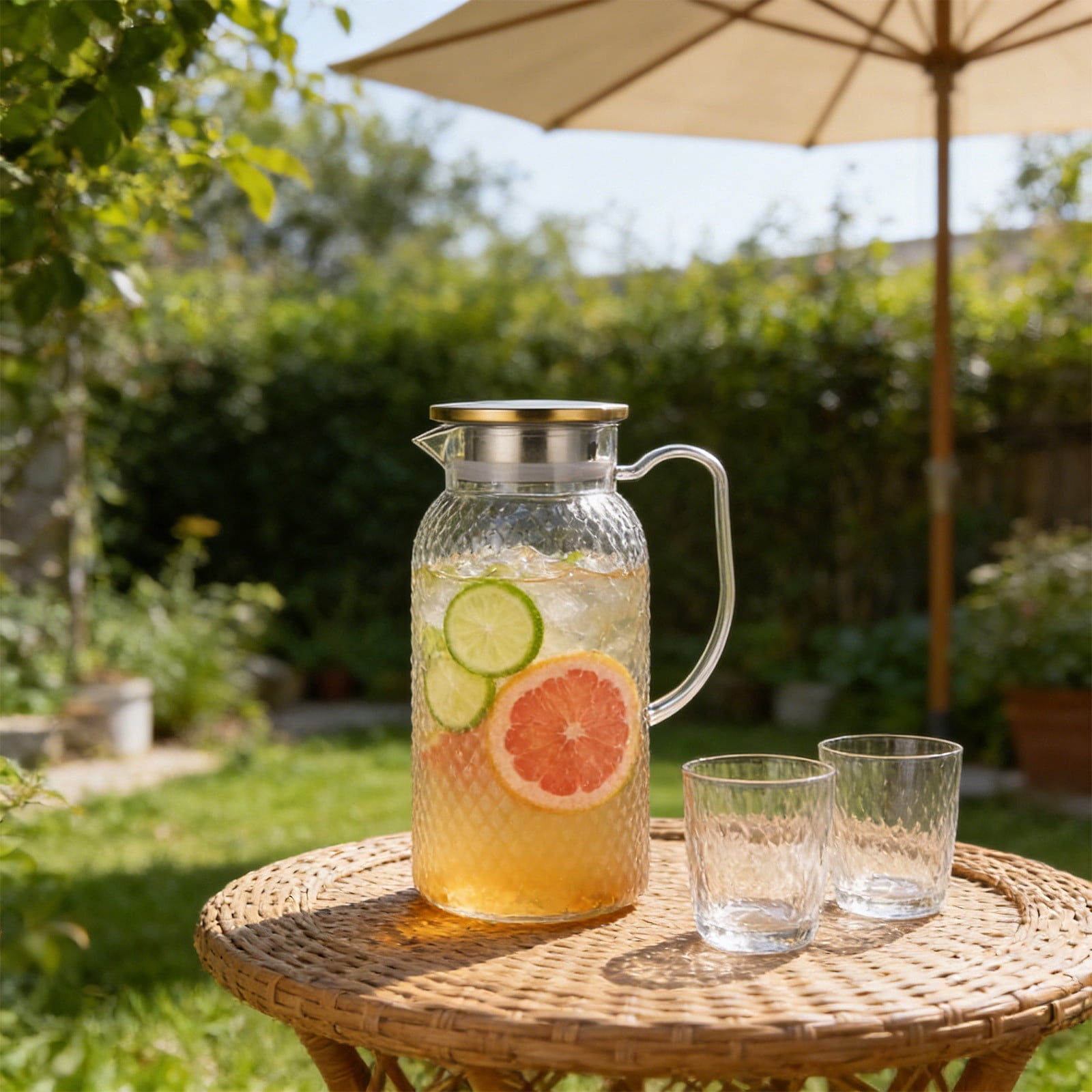 Eespoir Acrylic Jug Plastic Juice Jug, PC High-Temperature-Proof Bar ...