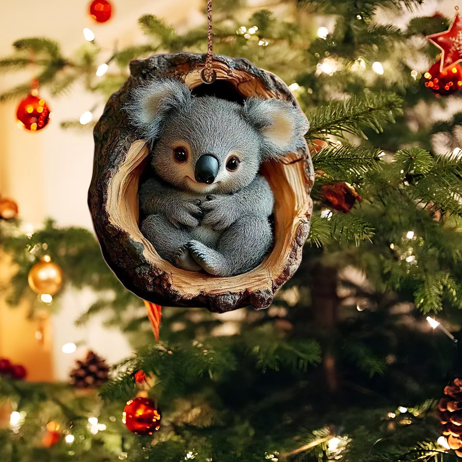 Eespoir Animals Christmas Ornaments Christmas Tree, Forest Animals ...
