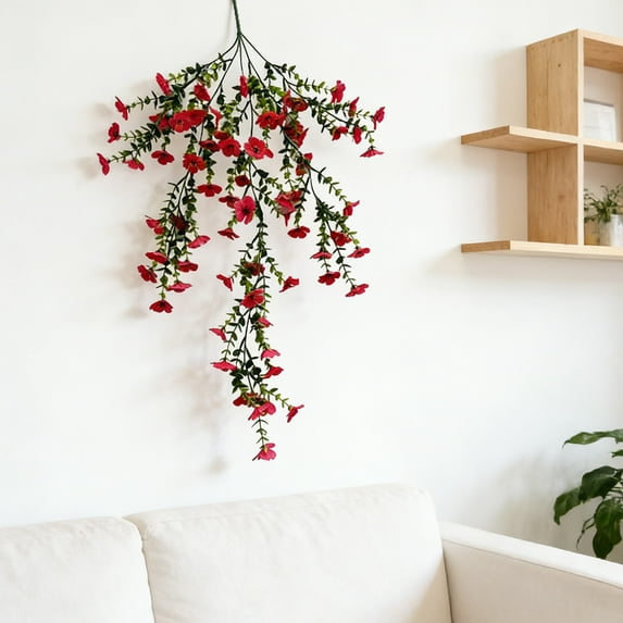 Eespoir Artificial Flowers Wall Decor, Simulated Bouquet Fake Flower s ...