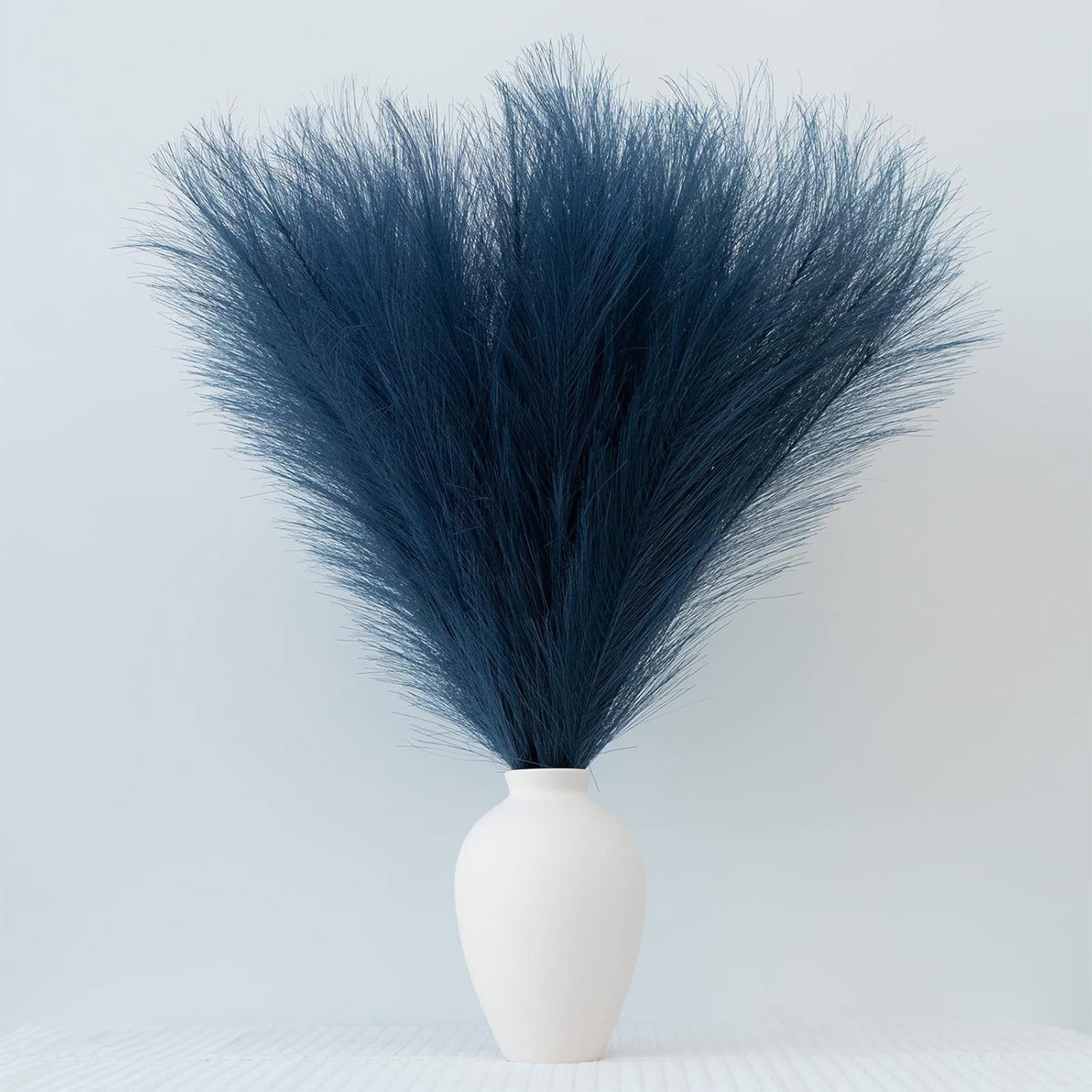 Eespoir Artificial Reed Flowers, Fake Fluffy Pampas Grass Branches Reed ...
