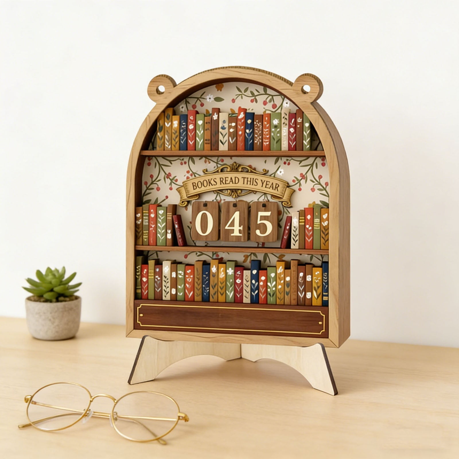 Eespoir Books Read Counter, Reading Track Sign, Book Counter Slider ...