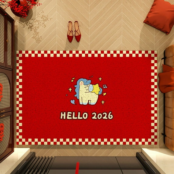 Eespoir Carpet Bathroom Silk Loop Floor Carpet, Non Slipping Absorbent ...