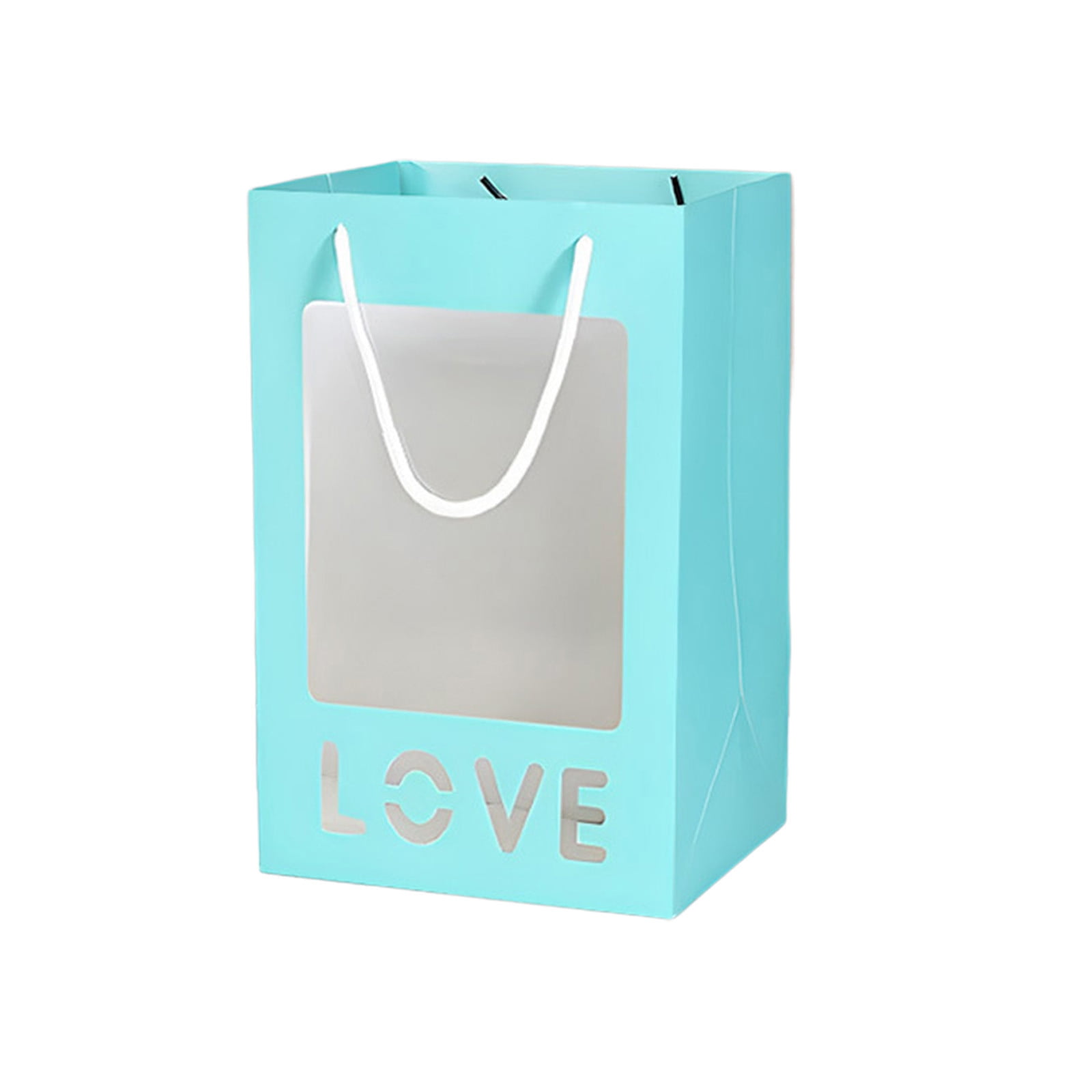 Eespoir Day Gift For Girlfriend Flower Tote Bag, Transparent Window ...